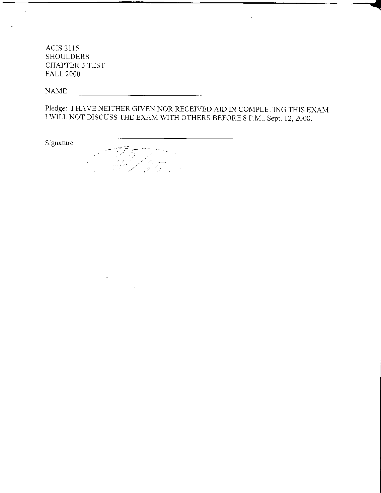 Test 3 With Solution For Principles Of Accounting Acis 2115 Docsity
