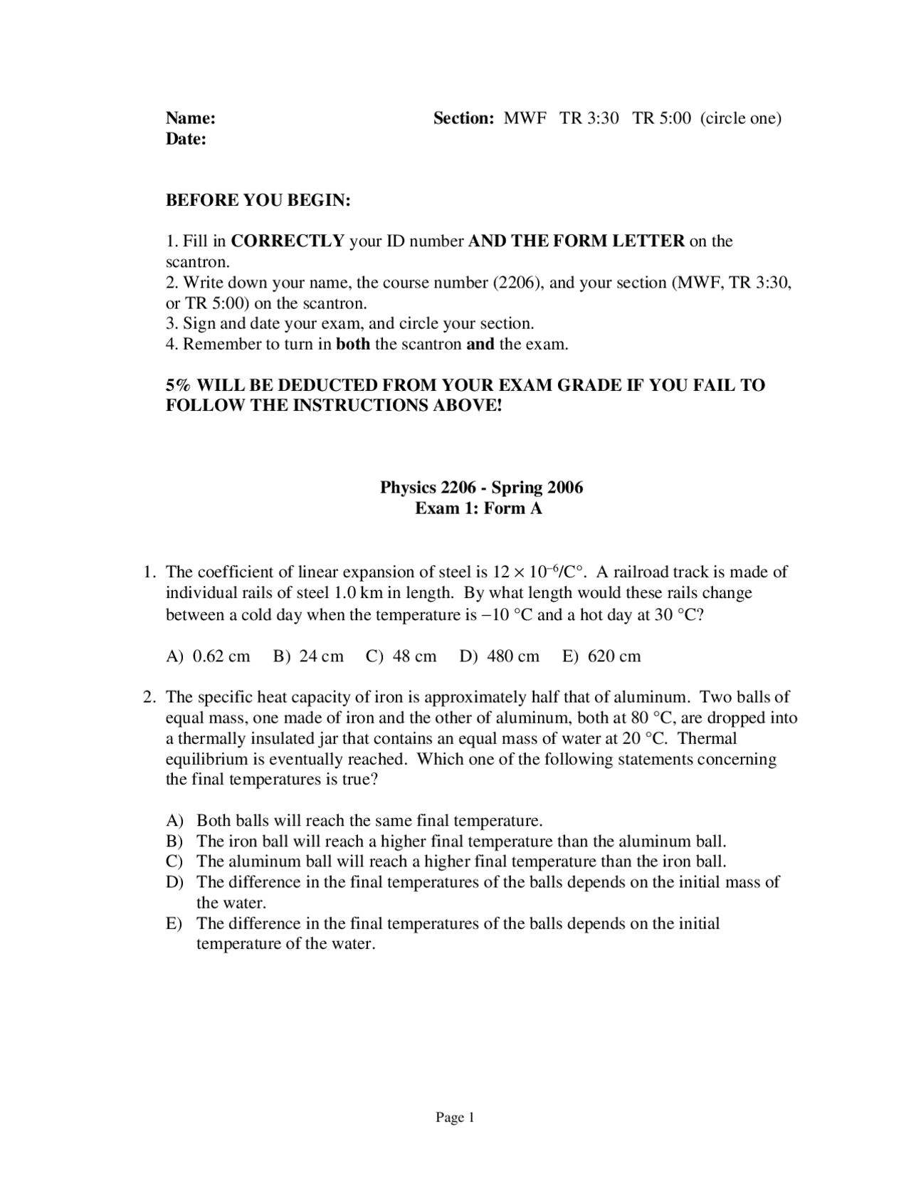 19 Solved Questions On Microeconomic Principles Exam 1 Phys 2206