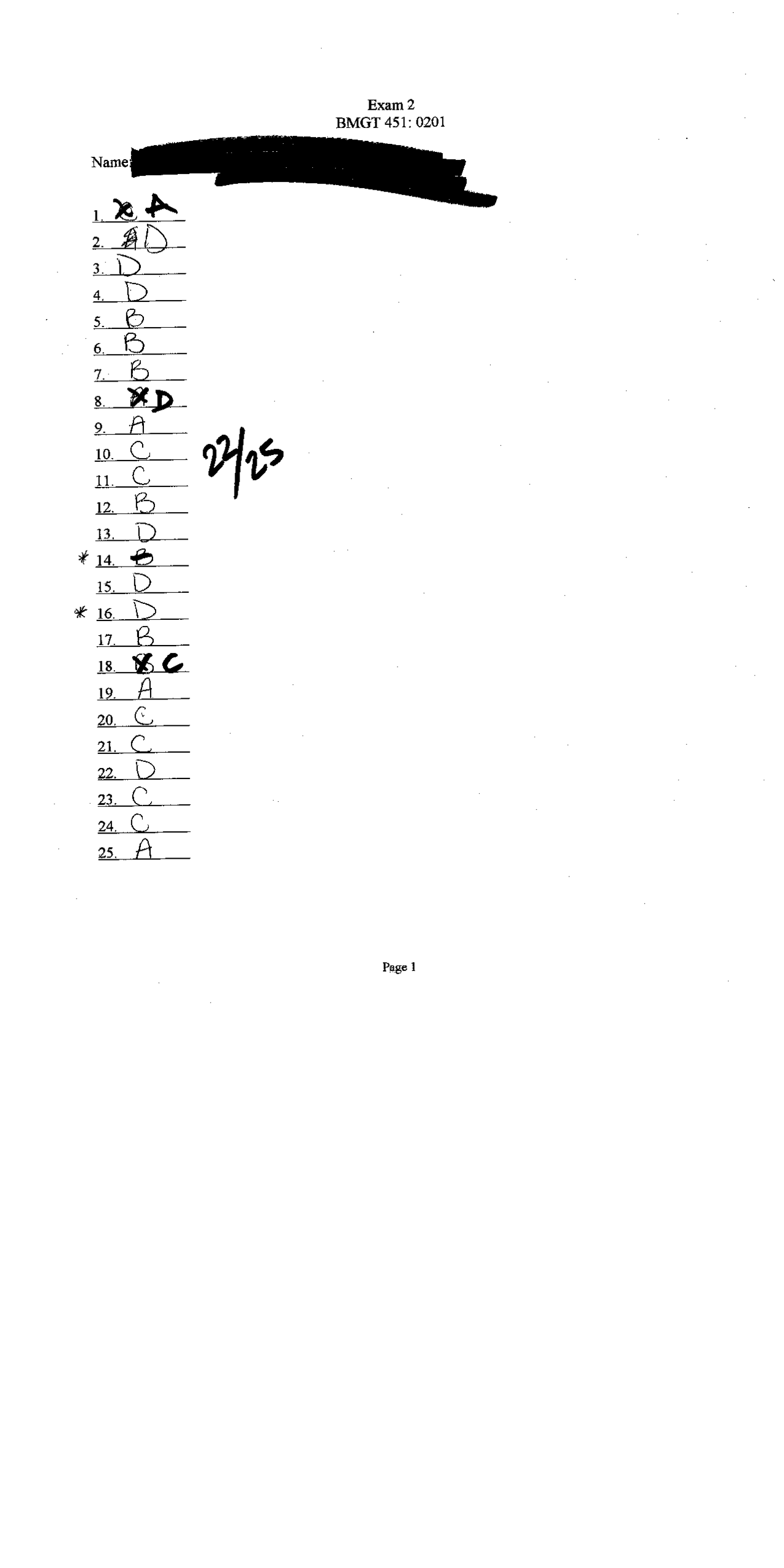 Exam 2 With Solution Consumer Analysis Bmgt 451 Exams