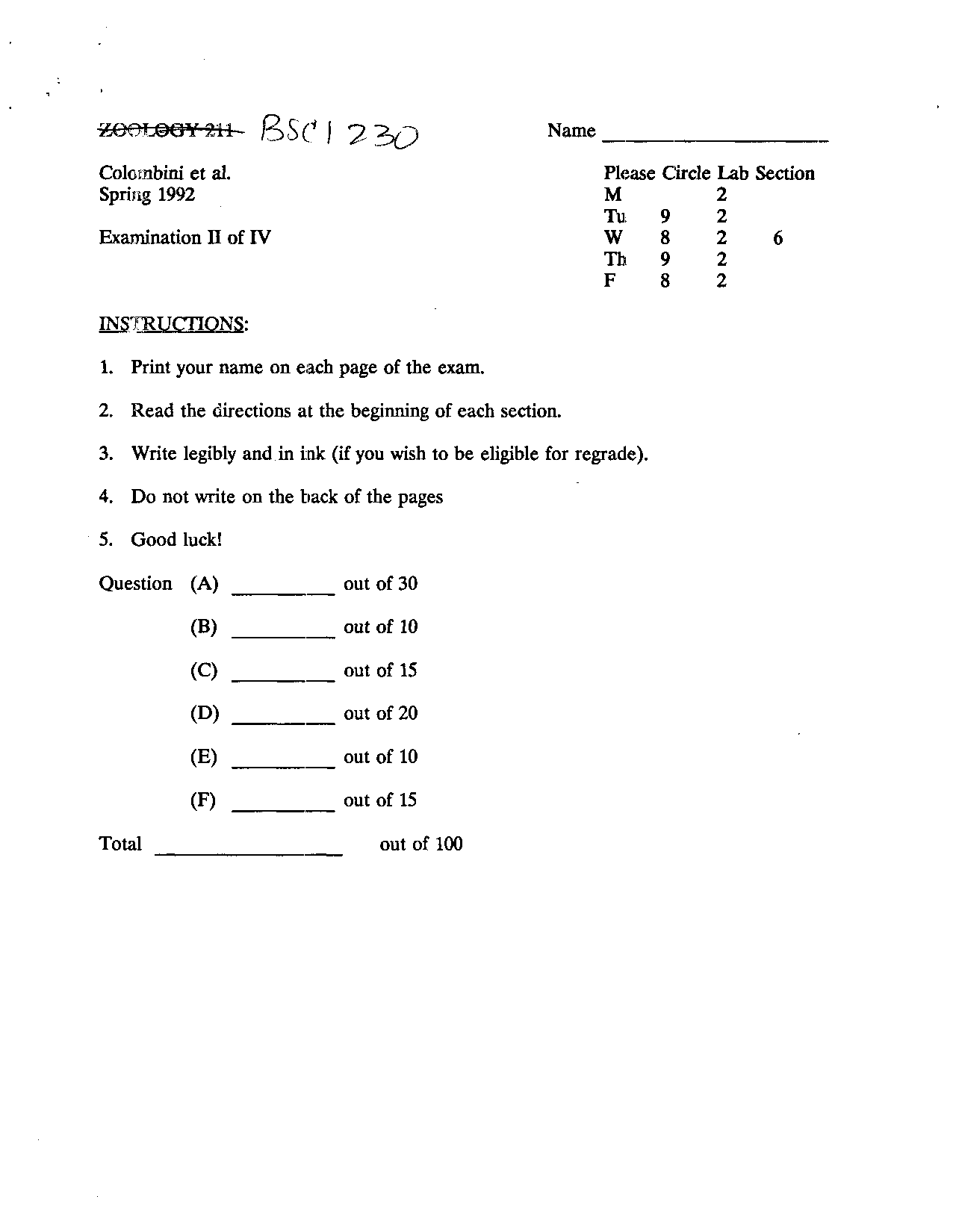 10 Questions With Answers In Exam 2 Cell Biology And Physiology