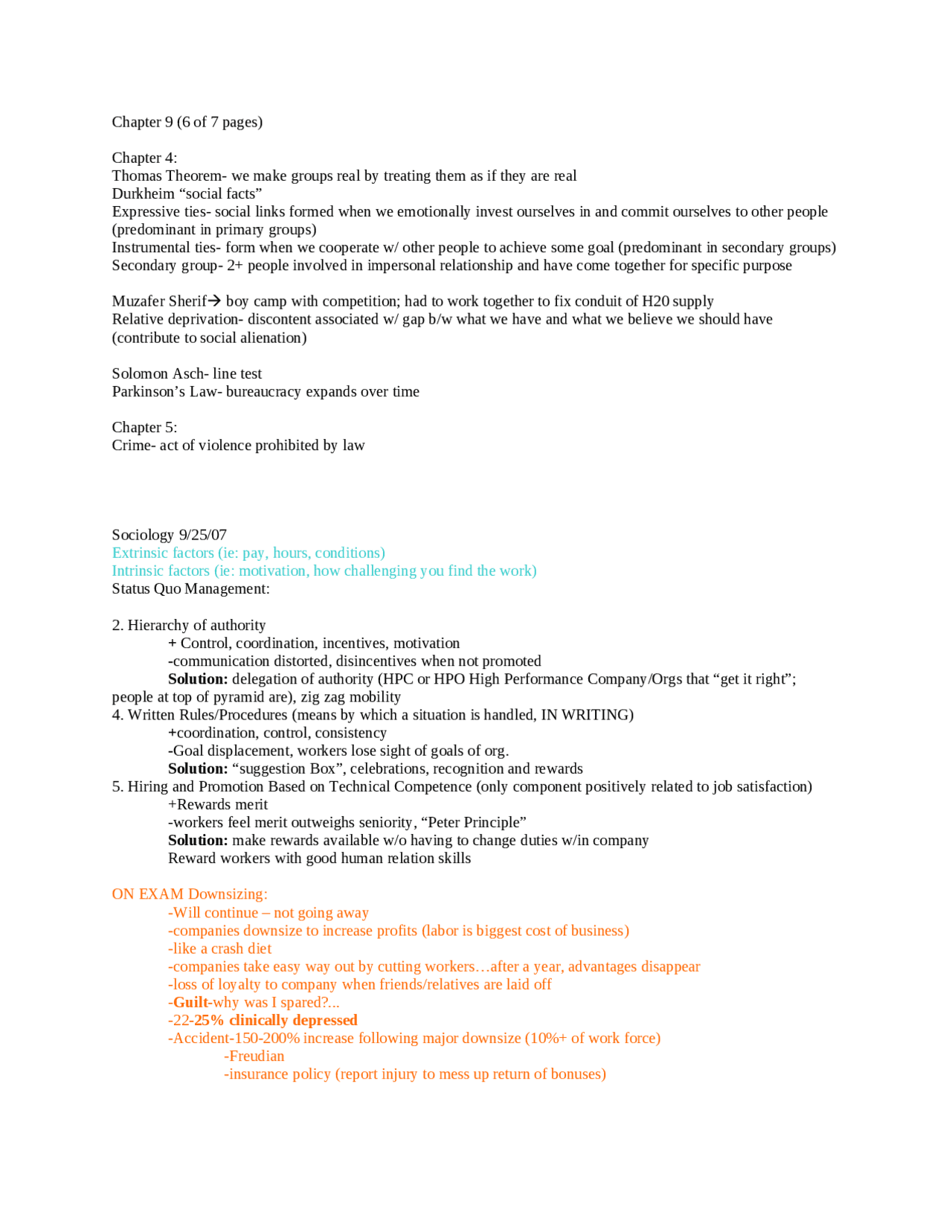 Social Stratification Lecture Notes Soc 1004 Docsity