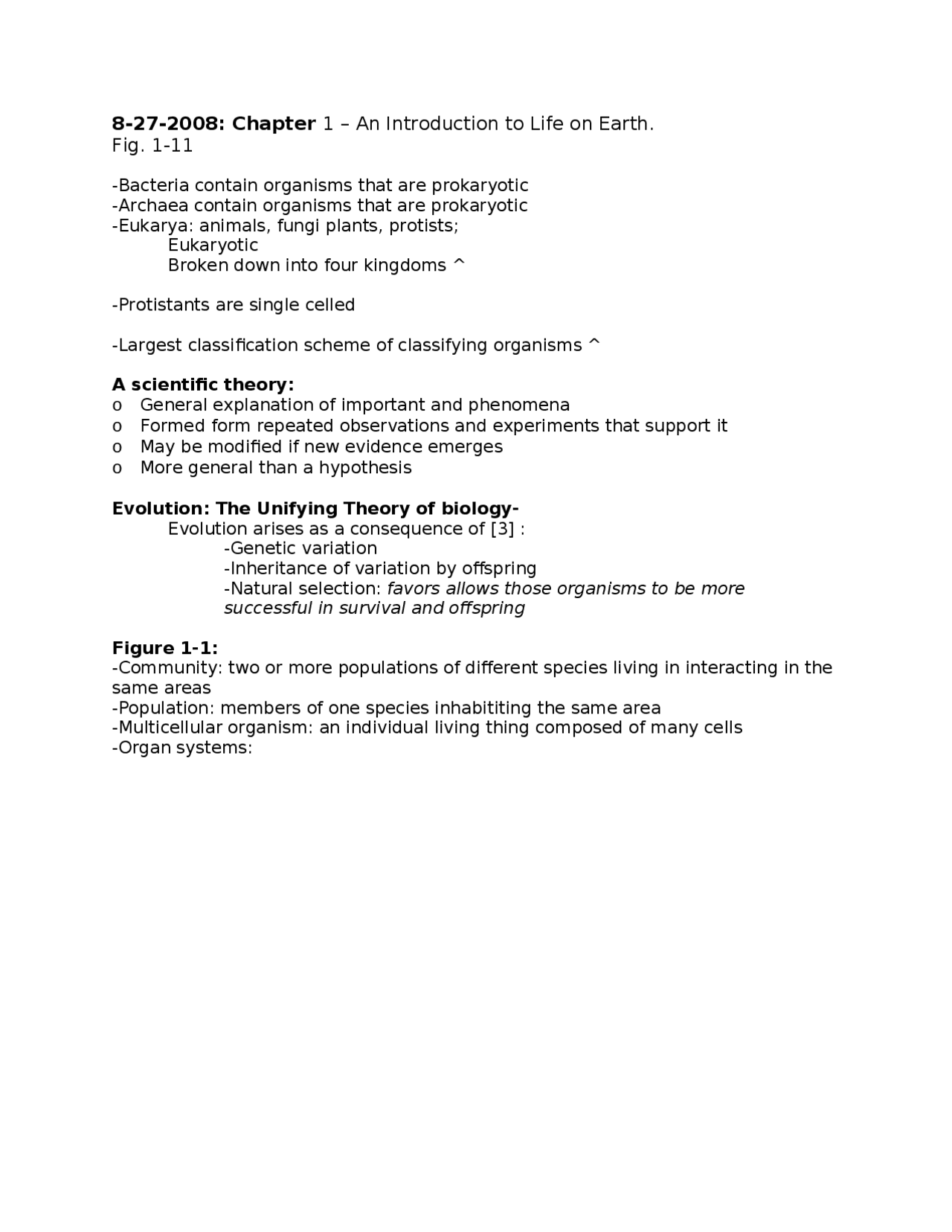 Final Exam Iii General Biology Biol 1005 Docsity