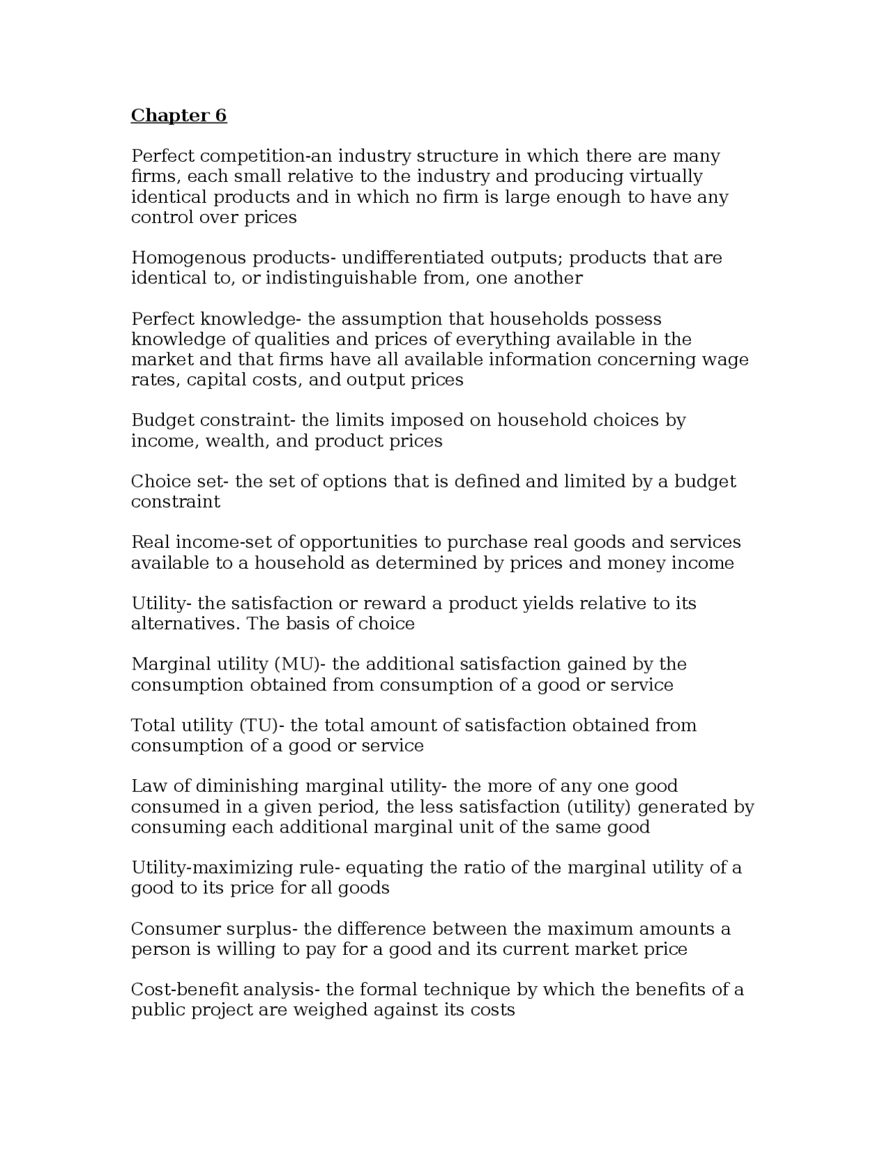 Lecture Notes on Principles of Economics | ECON 2006 - Docsity