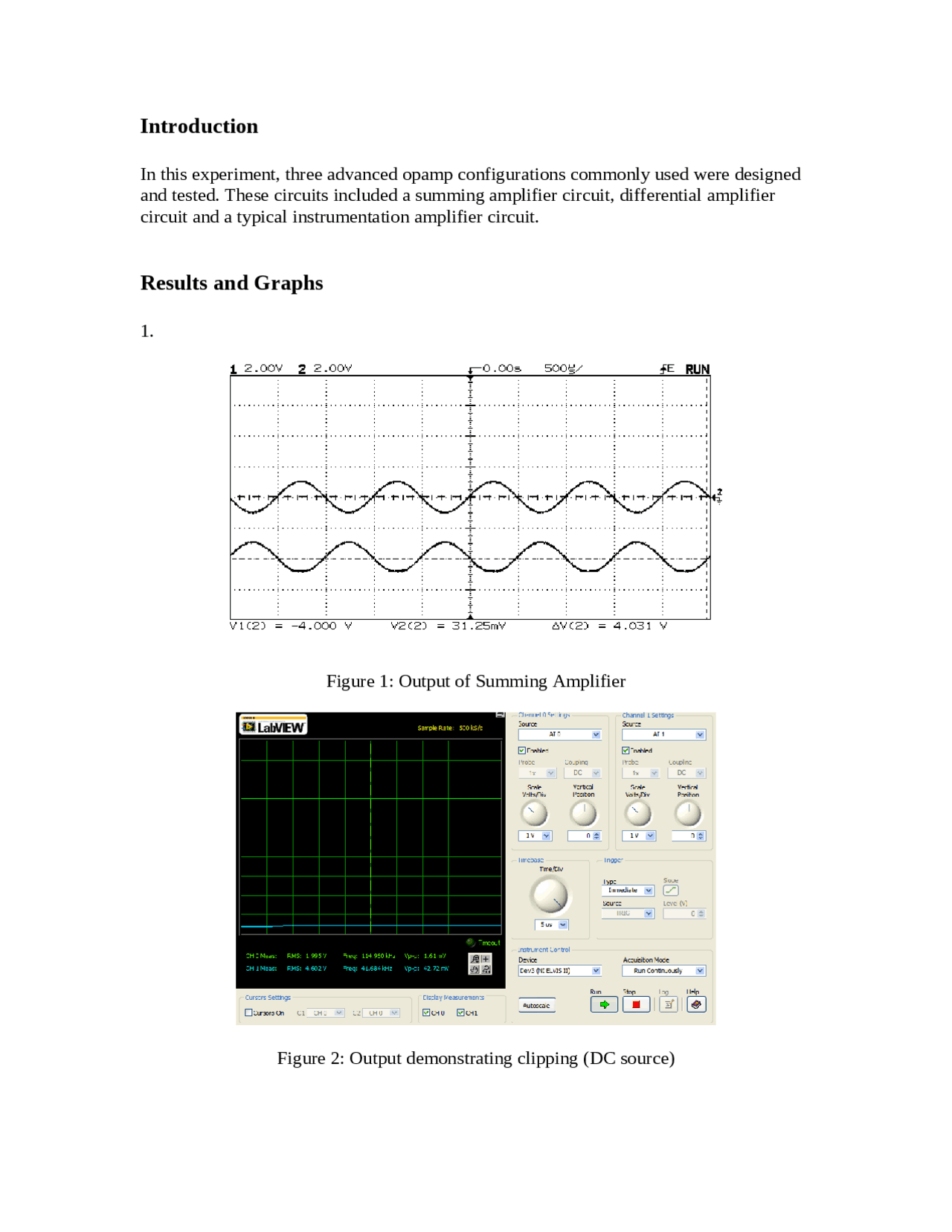 Lab Report 4 | Hunt Electronics Network Video Recorders | ECEN 325 - Docsity