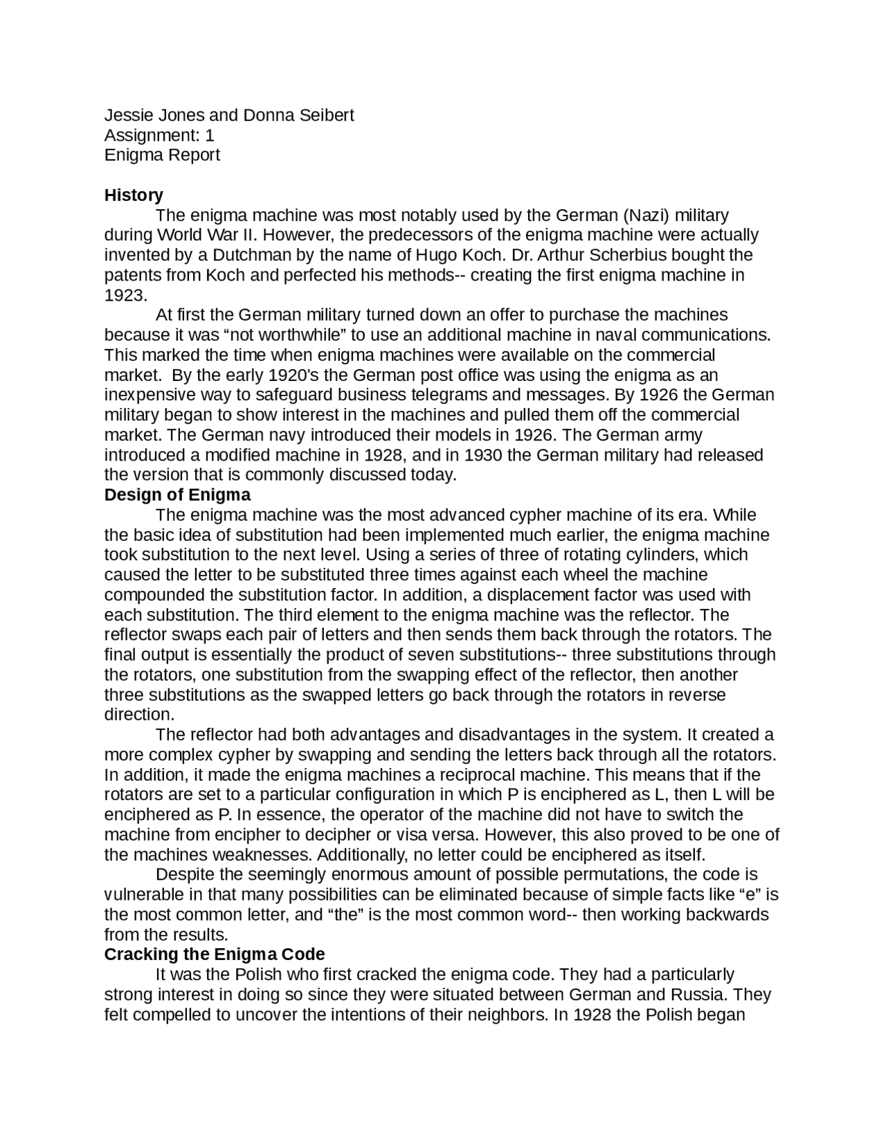 First Homework Assignment Principles Of Information Security Cis 3360 Docsity