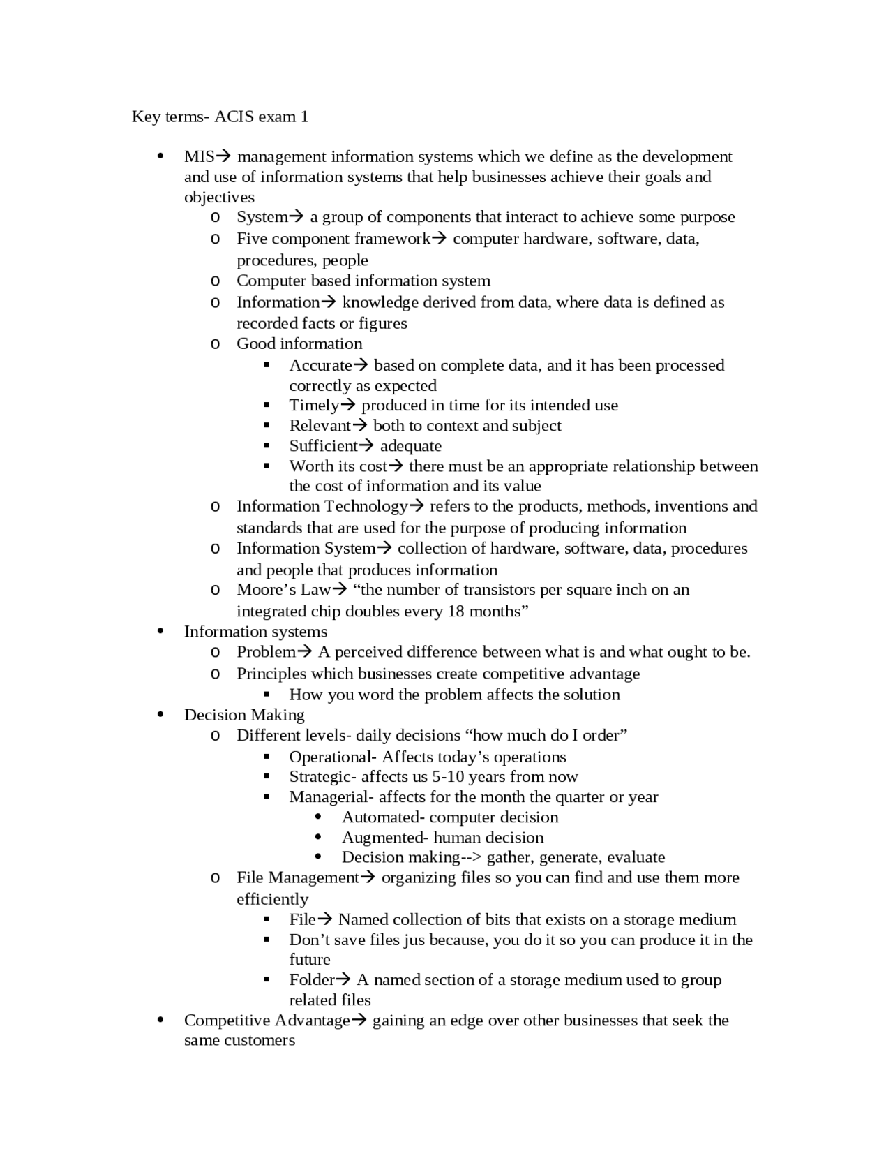 Management Information System File Management Survey Of Accounting