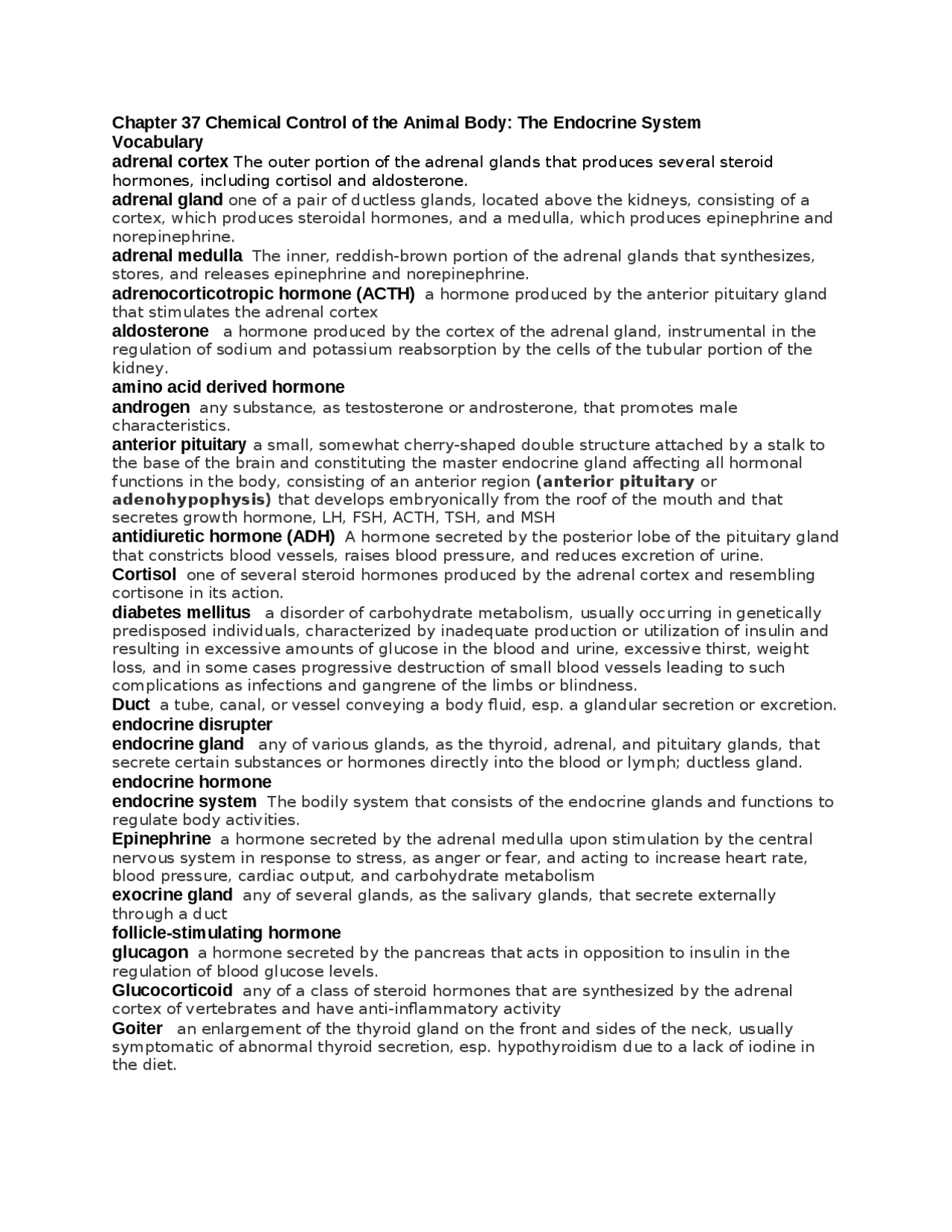 General Biology: Key Terms Definitions and Q&A to Know | BIOL 1006 ...