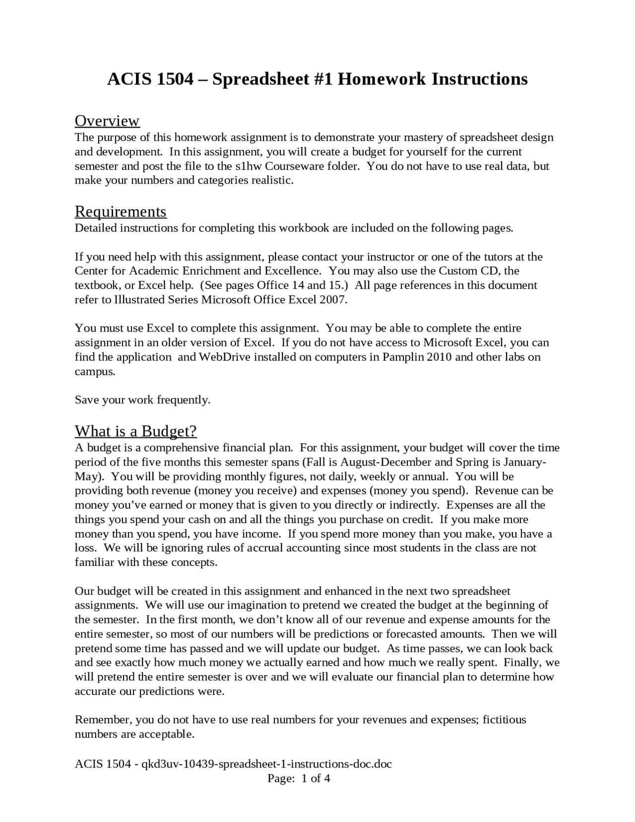 Homework Instructions Business Analytics And Business Intelligence