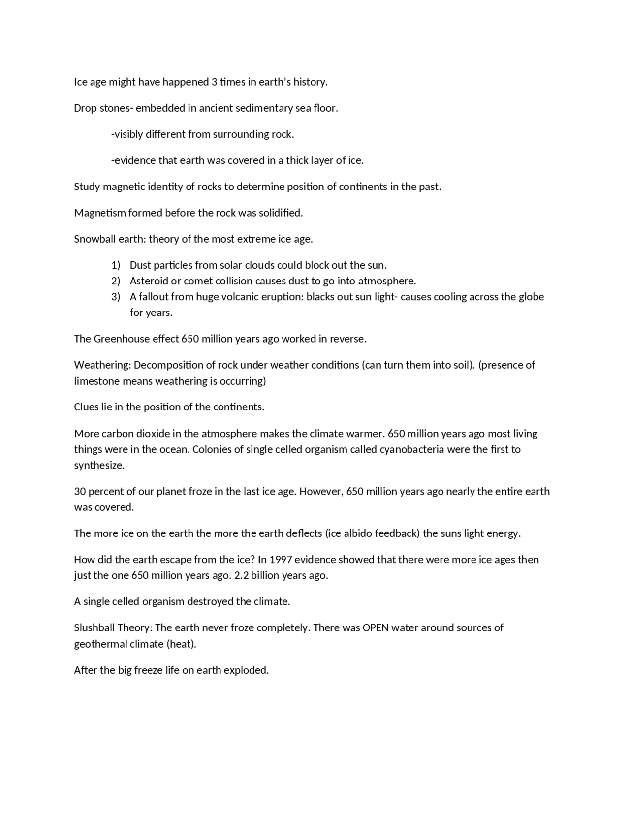 Review Sheet The Earth And Life Through Time Geos 1014 Docsity