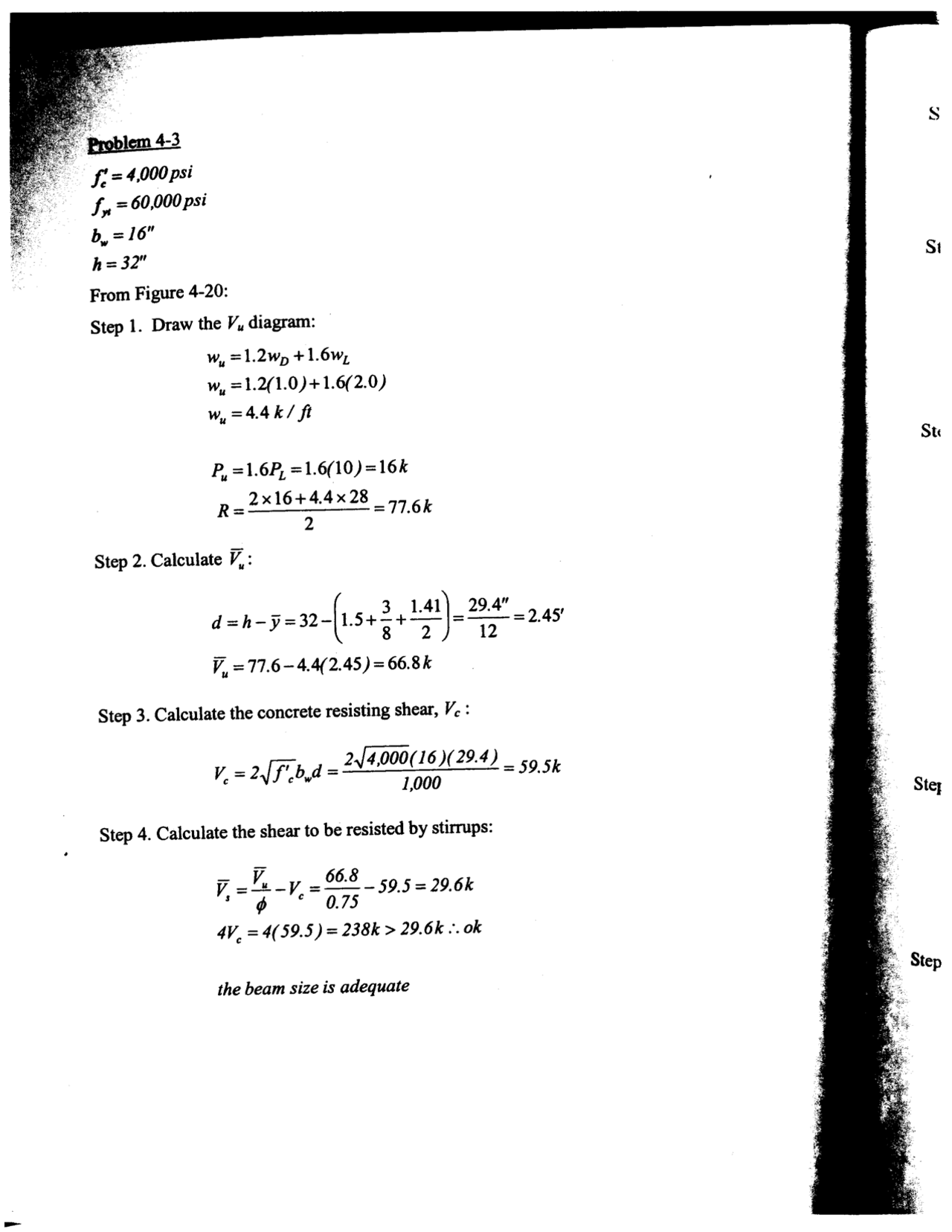 Problems On Building Structures With Solution Quiz 4 Arch 4776 Docsity