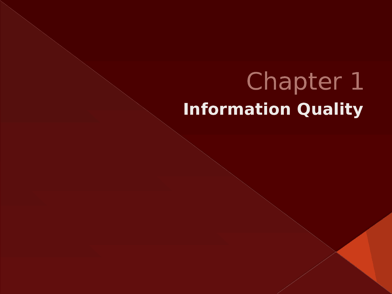 Information Quality Introduction To Bus Analytics And Bi Acis 1504