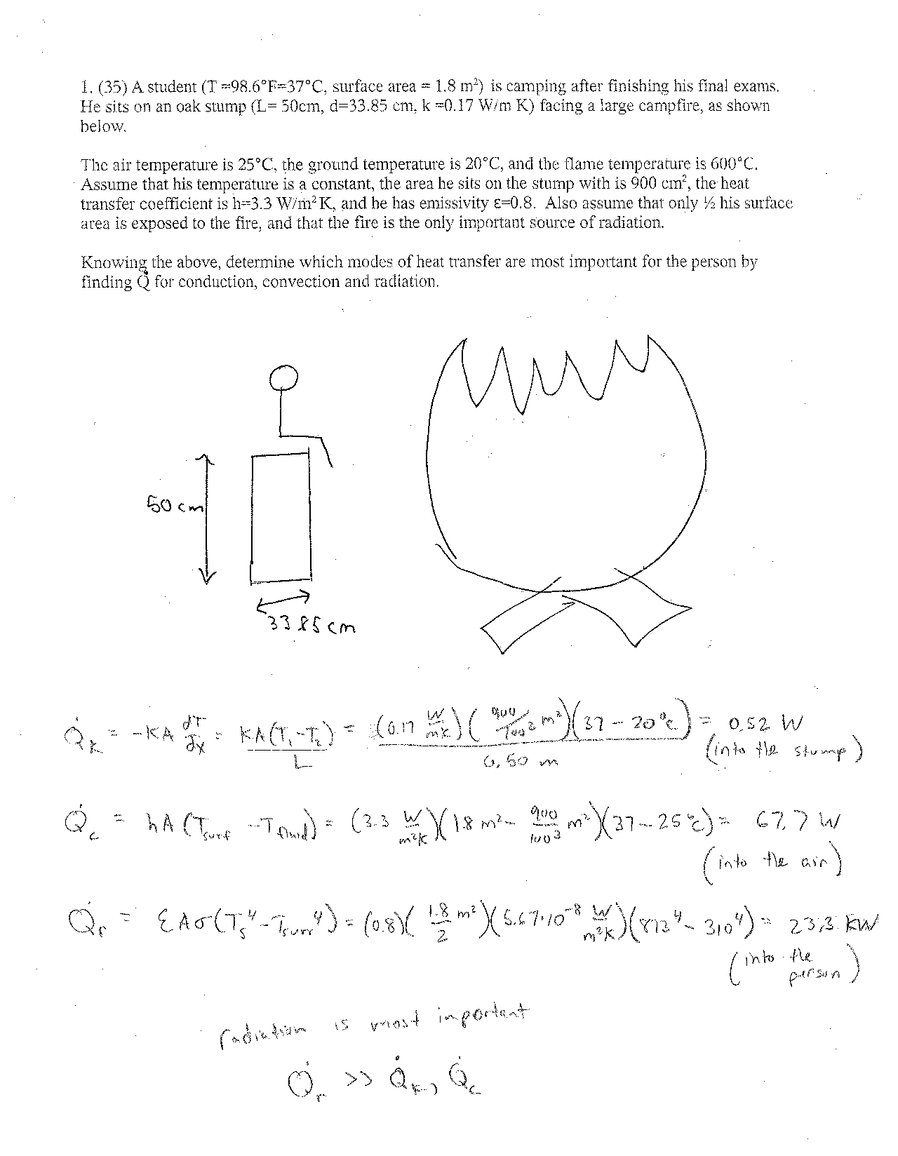 Problems With Solutions Introduction To Thermal Fluid Me 2124 Docsity