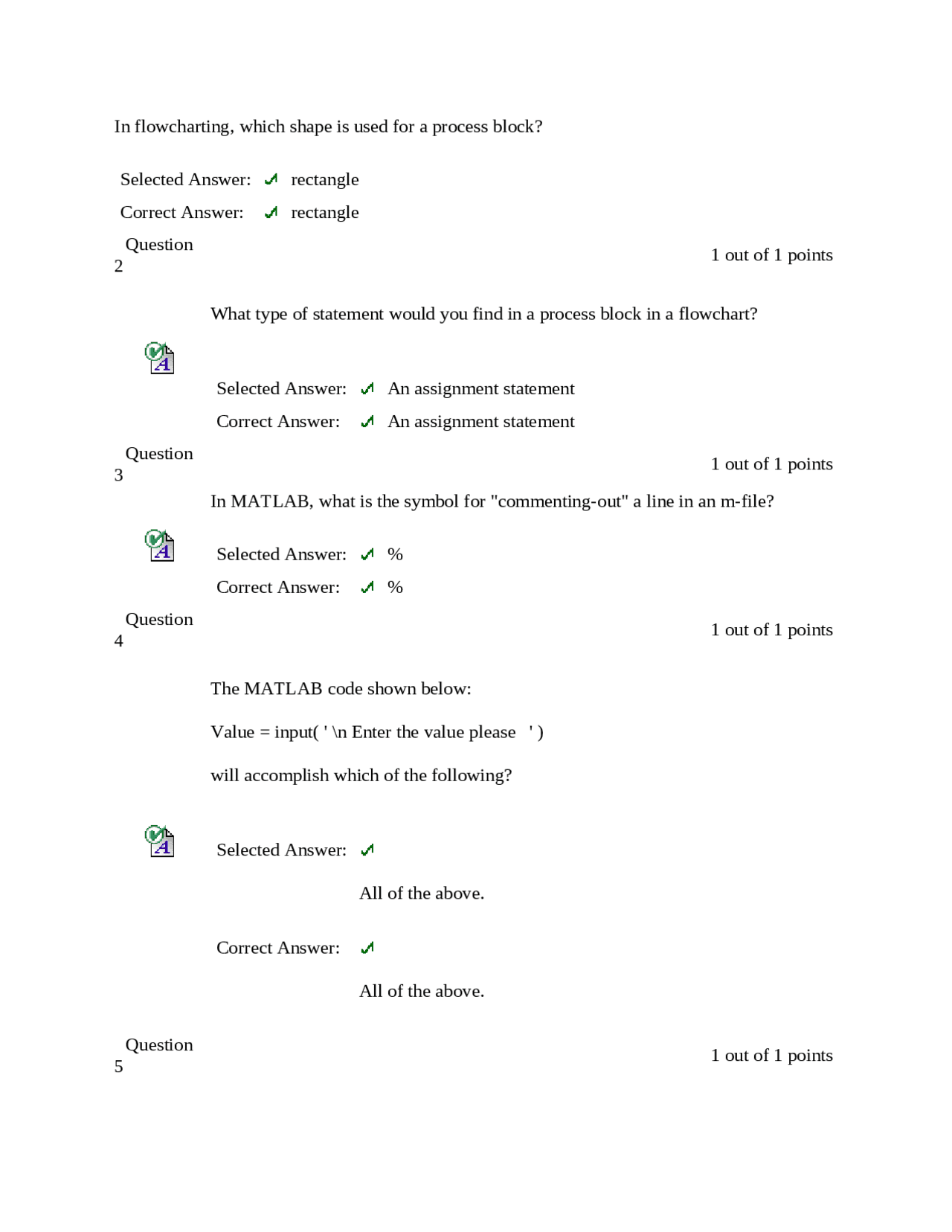 Flowchart Quiz With Answers Exploration Engineering Design Enge