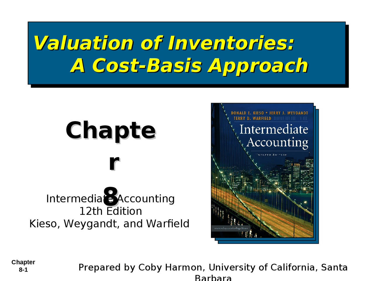 Notes On Valuation Of Inventories A Cost Basis Approach Acis 3115