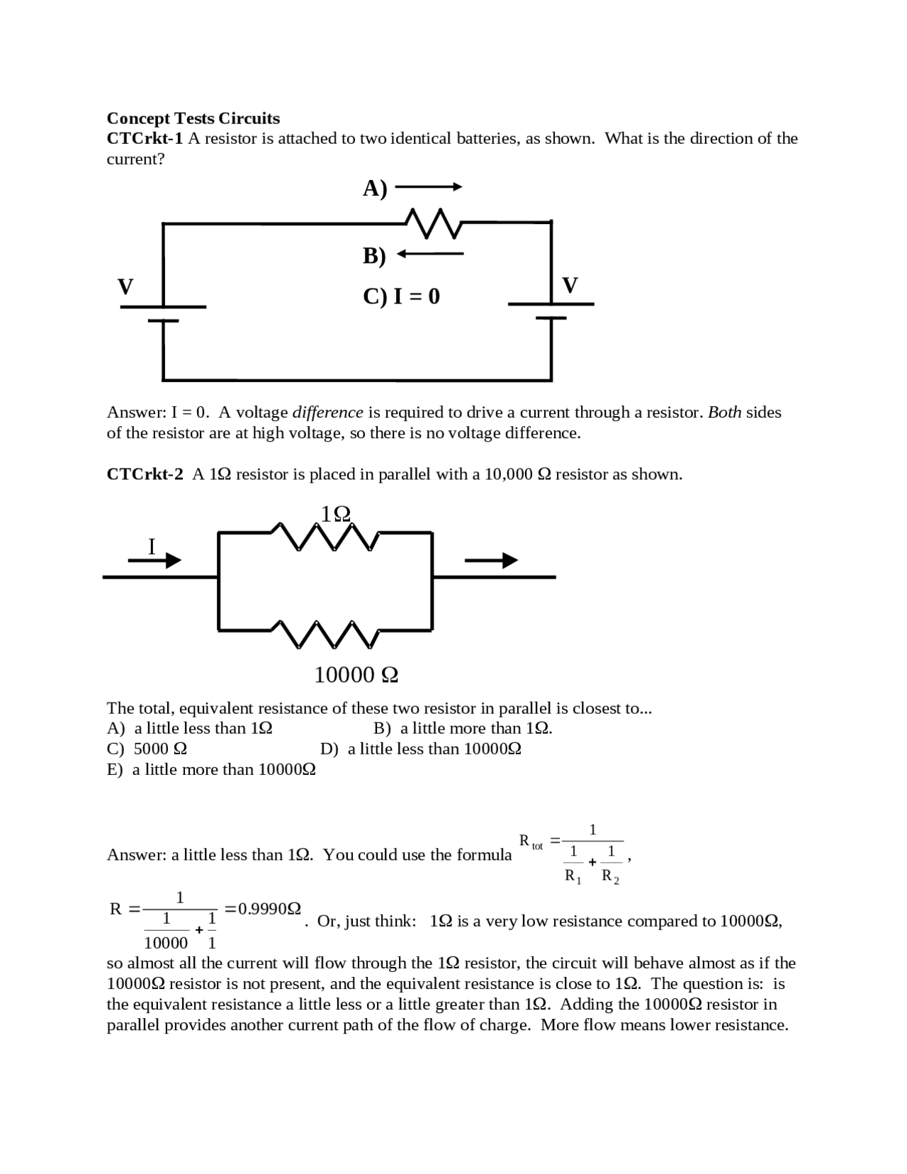 Solutions for Quiz - General Physics II | PHYS 2020 | Exams Physics ...