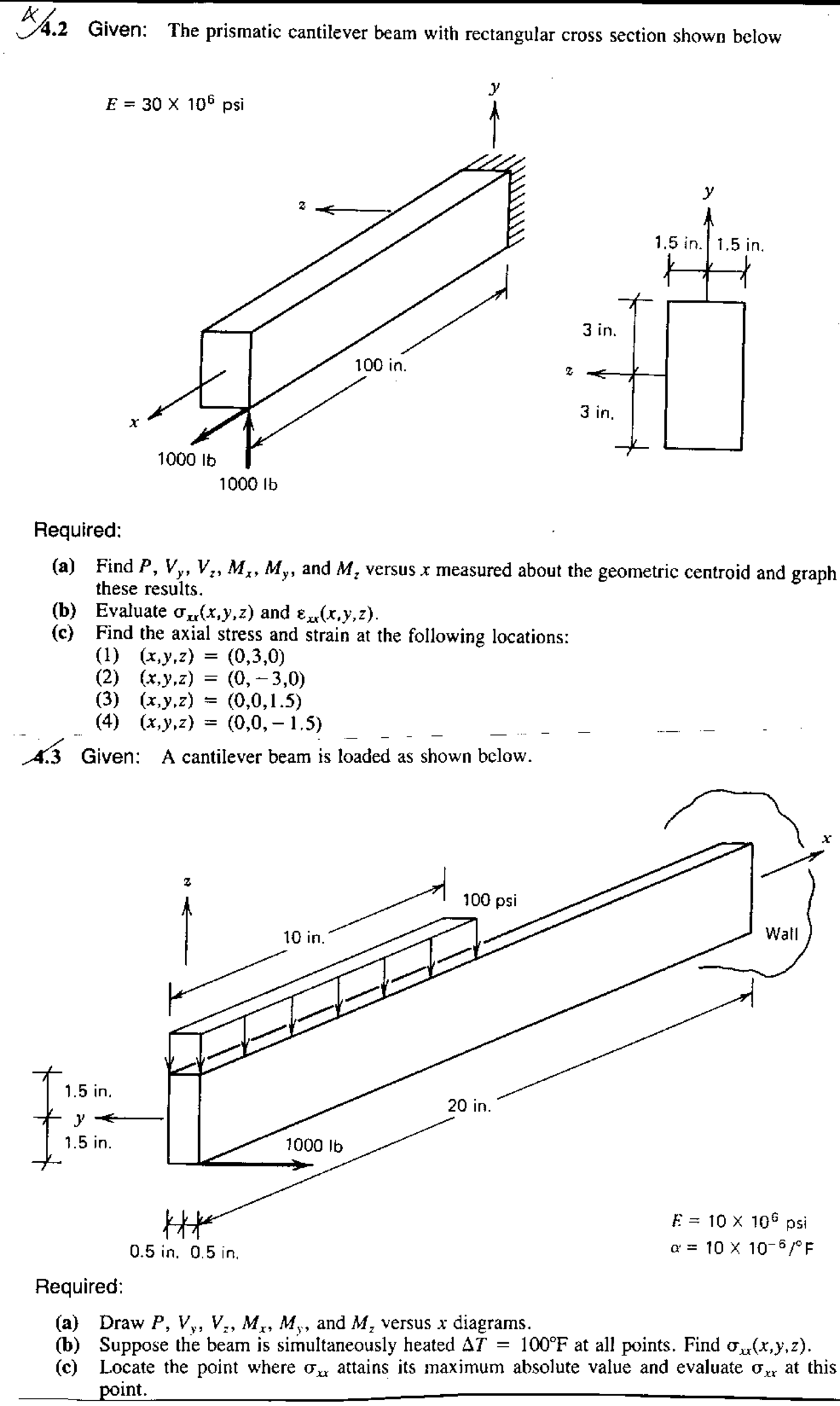 Questions On Aerospace Structural Analysis I Aero 304 Docsity