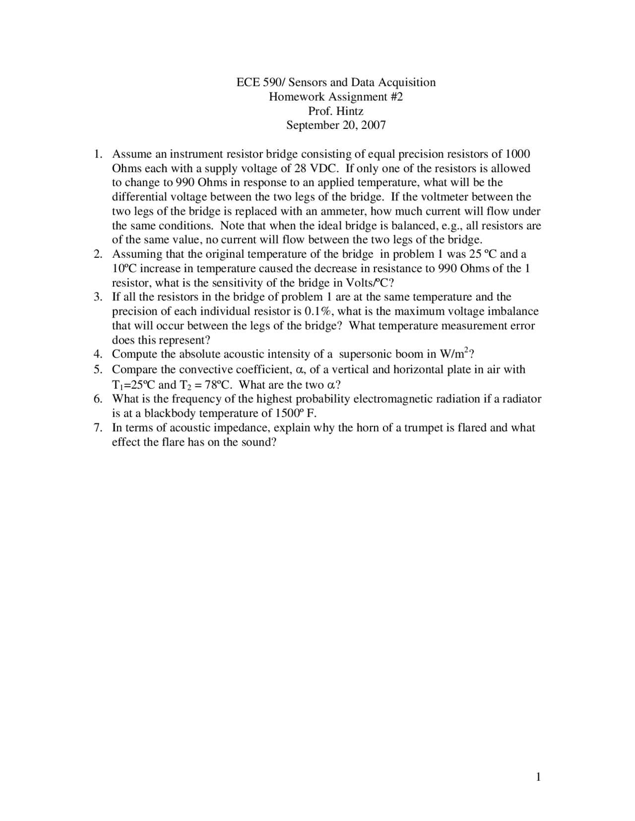 Homework 2 Sensors And Data Acquisition Humanoid Robotics Ece 590