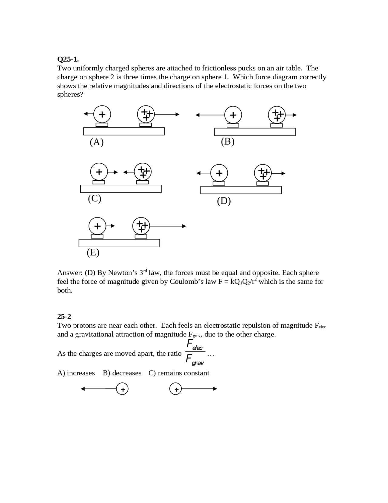 Quiz 25 With Solutions General Physics Ii Phys 1120 Docsity