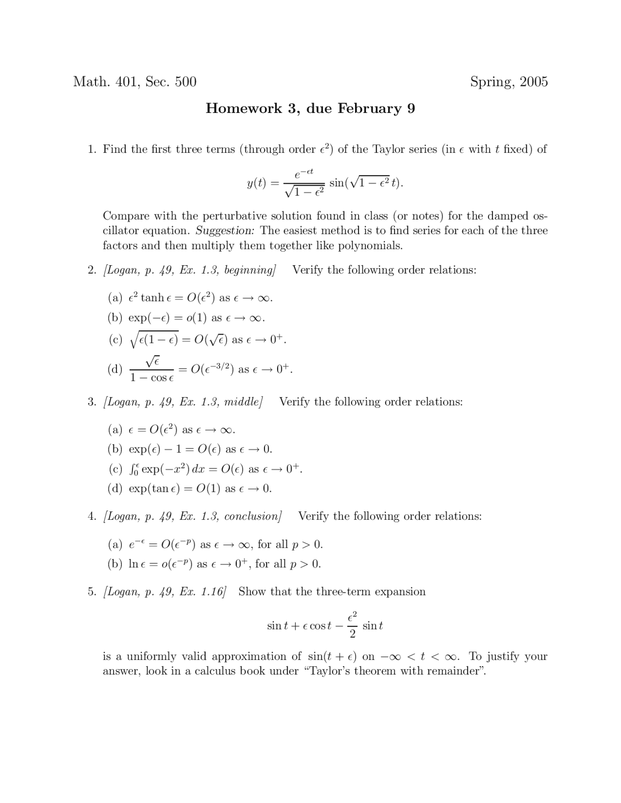 7 Problems On Advanced Engineering Mathematics Assignment 3 Math