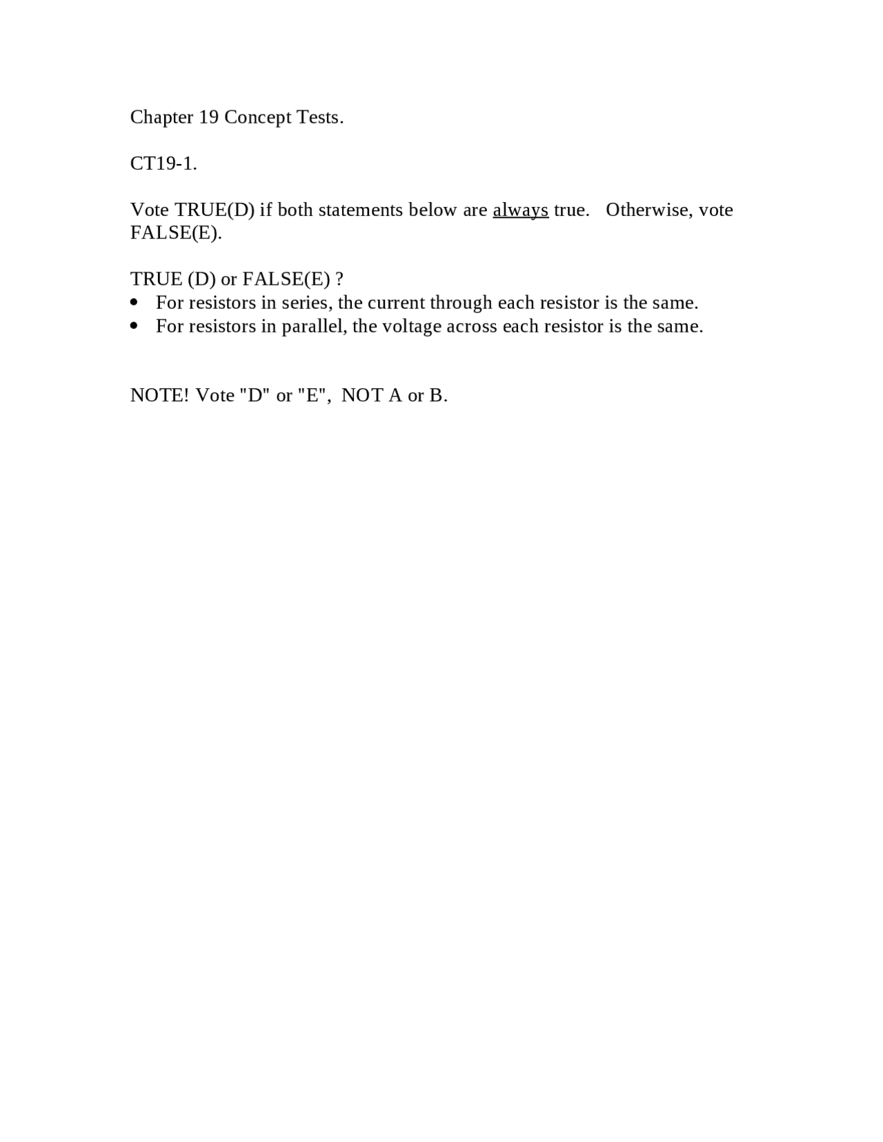 Exam Review Sheet Resistor General Physics 2 Phys 2020 Docsity