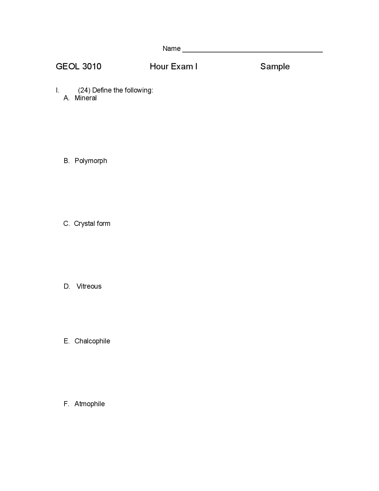 Mineral Polymorph Crystal Form Exam 1 Introduction To Mineralogy