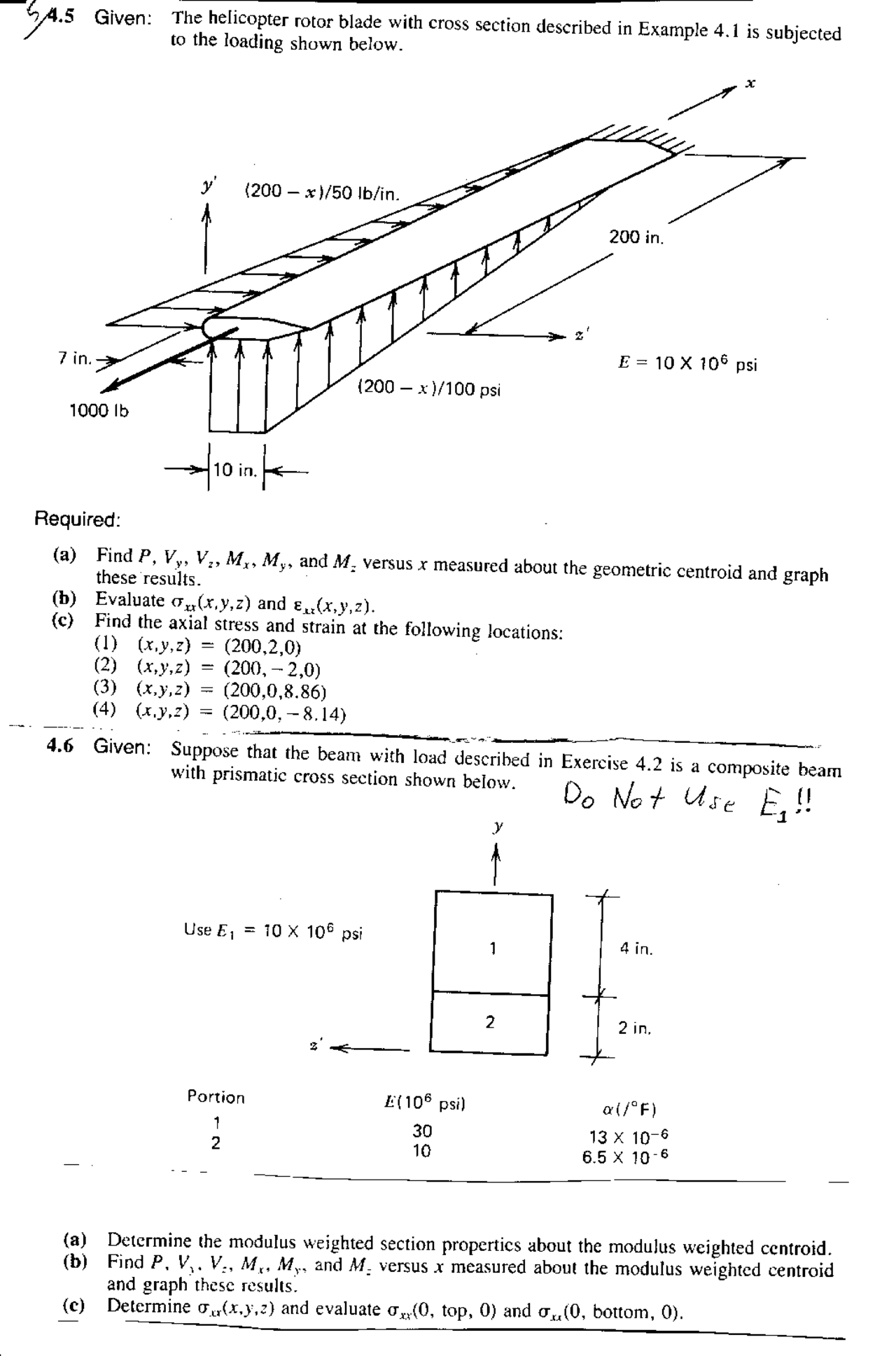 Aerospace Structural Analysis I Assignment 17 Aero 304 Docsity