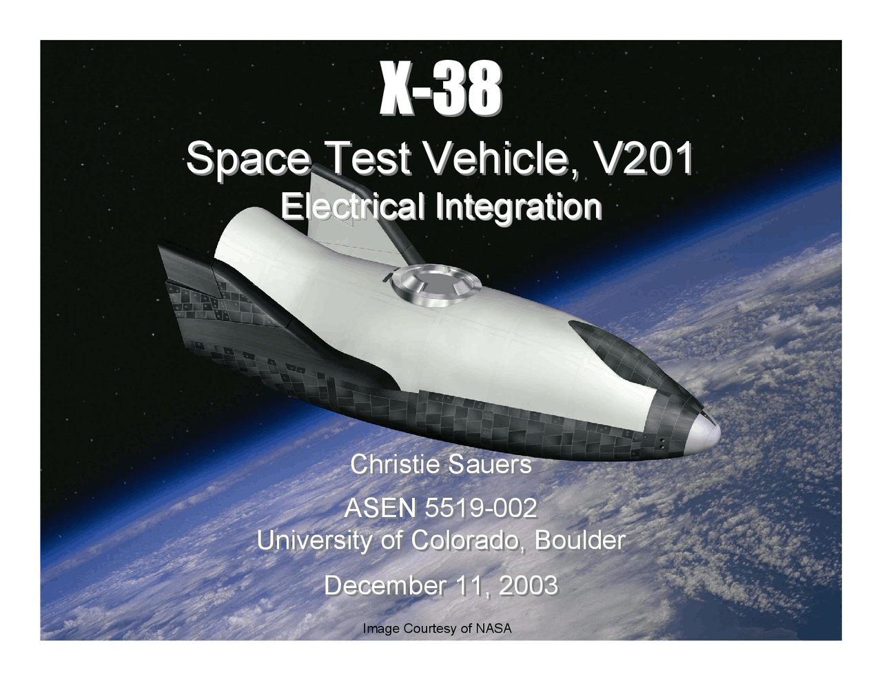 Space Test Vehicle, V201 – Electrical Integration | ASEN 5519 - Docsity