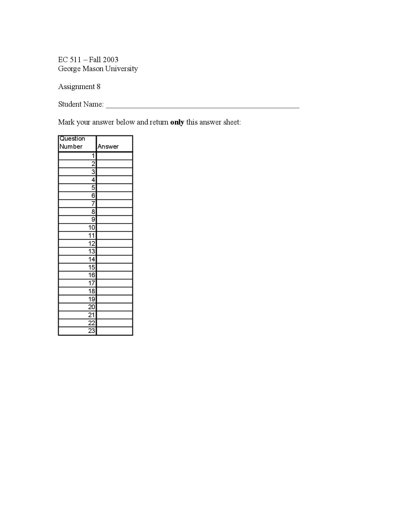 Assignment 8 E Commerce Basic It Infrastructure Ec 511 Docsity