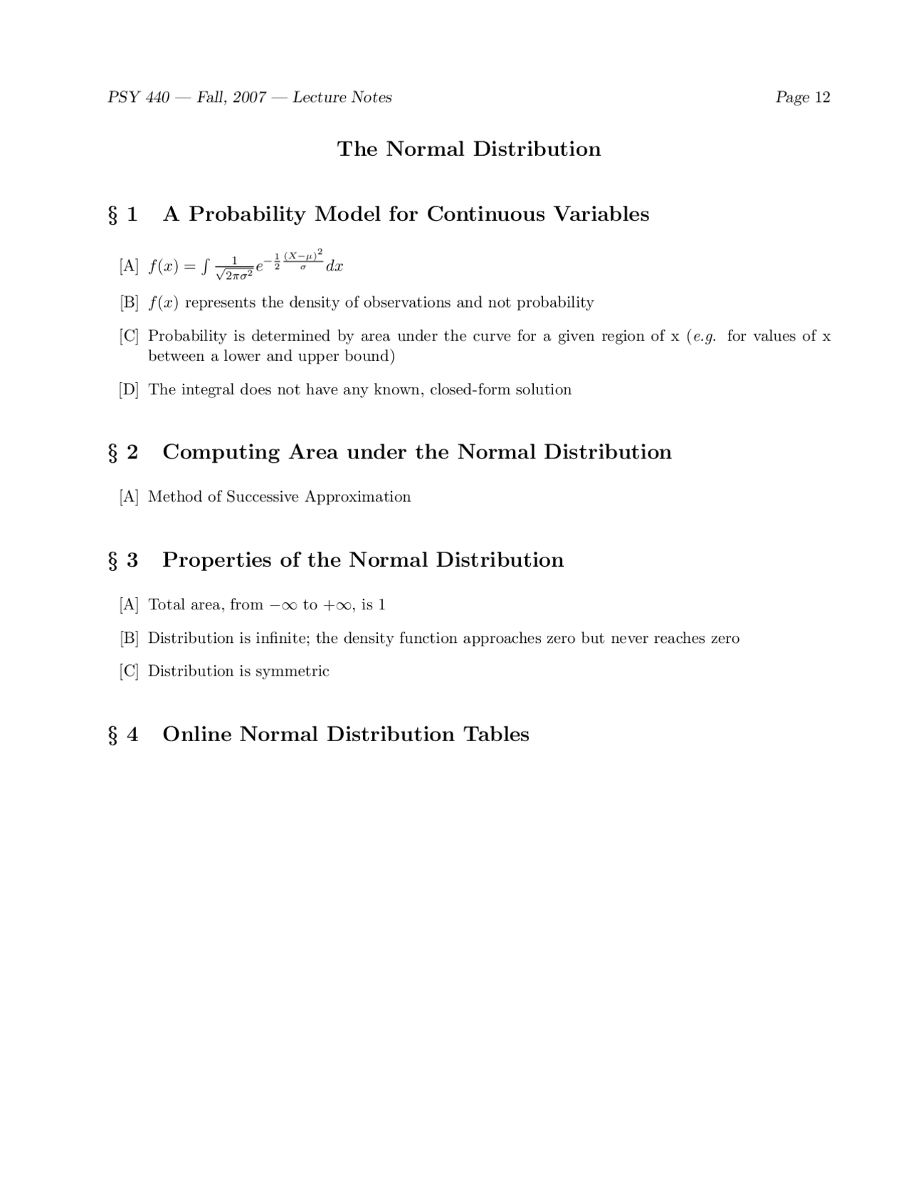 The Normal Distribution in Statistics, Data Analysis and Methodology ...