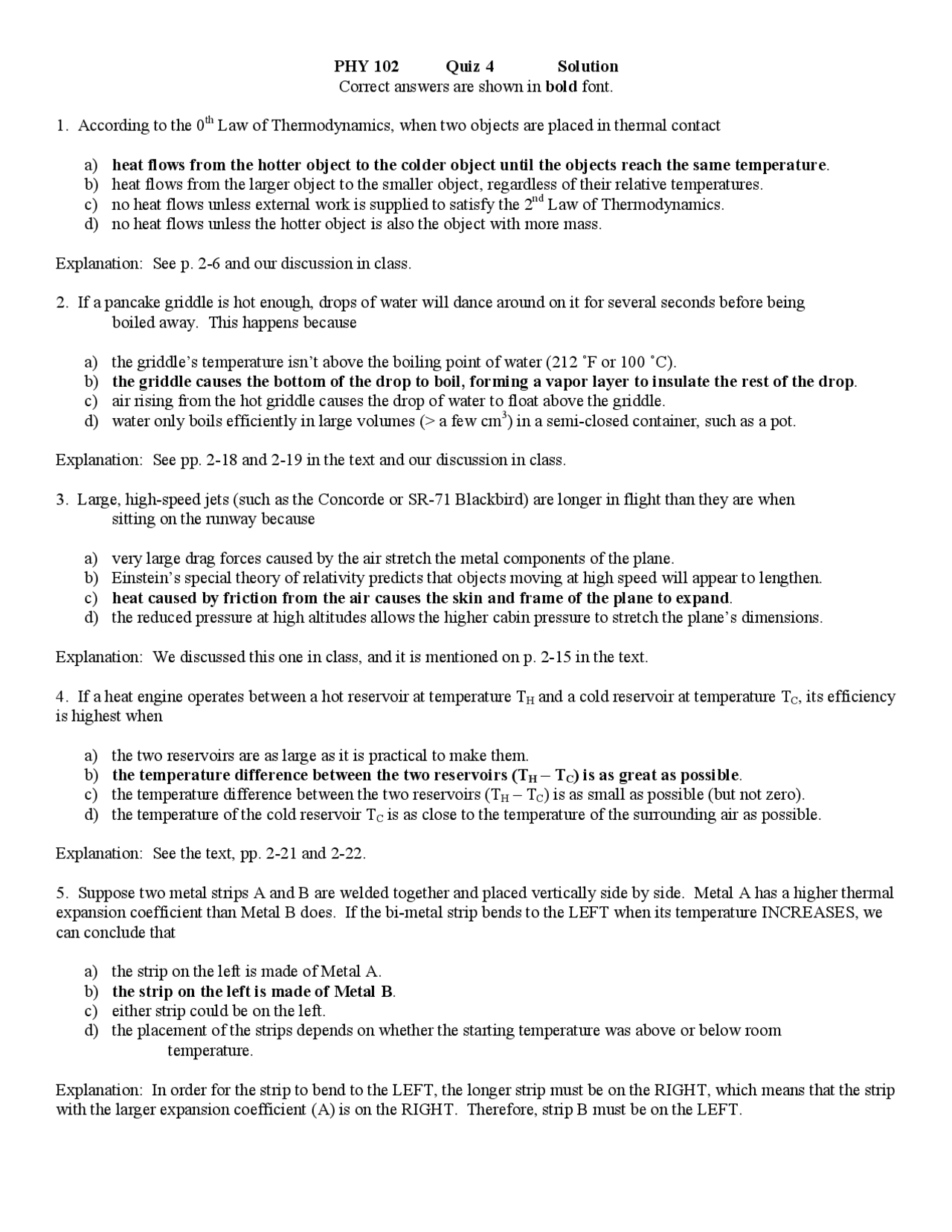 Quiz 4 With Solution For Atoms To Galaxies Phy 10200 Docsity