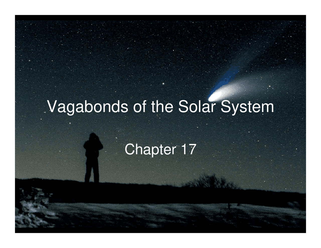 Vagabonds of the Solar System - Lecture Slides | ASTR 111 - Docsity
