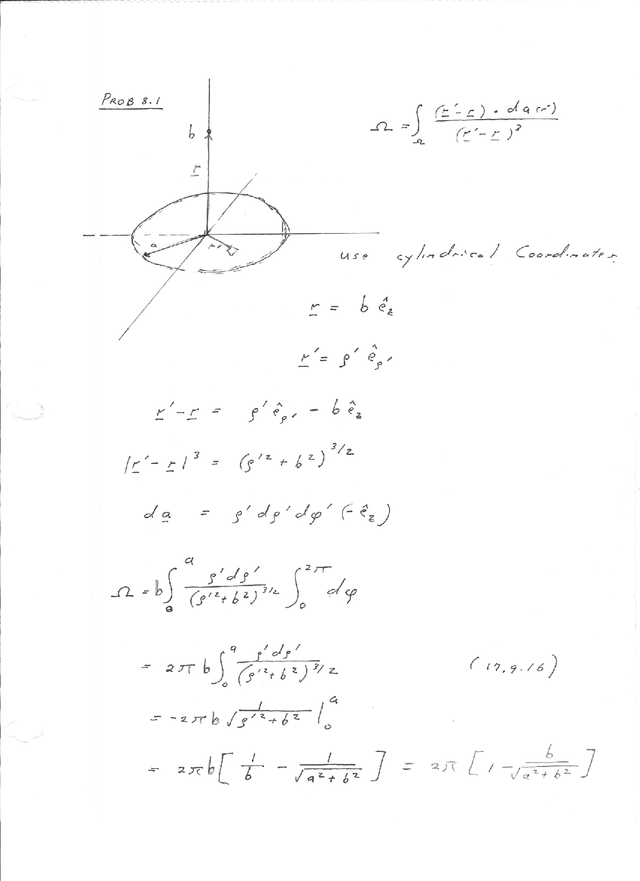 Methods Of Theoretical Physics Solved Assignment 7 Phy 21700 Docsity