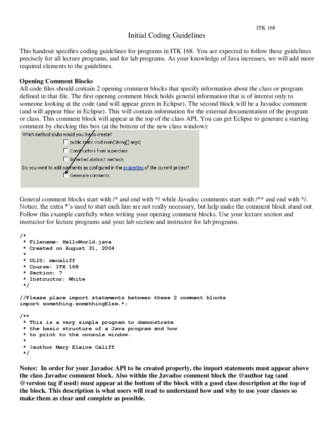 Structured Problem Solving Using The Computer Itk 16800 Docsity