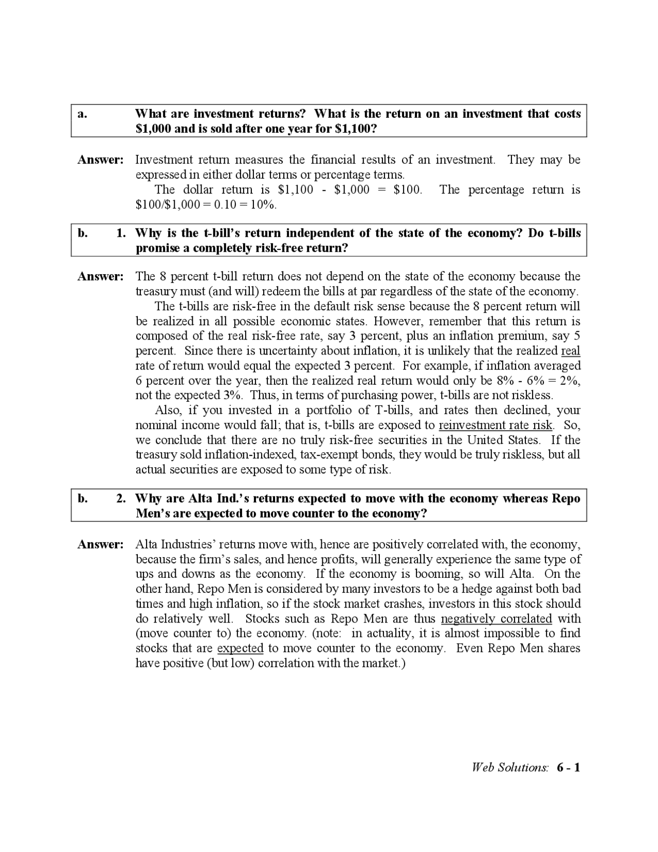 Practice Exam Questions Solved for Financial Management | FIL 440.00 ...