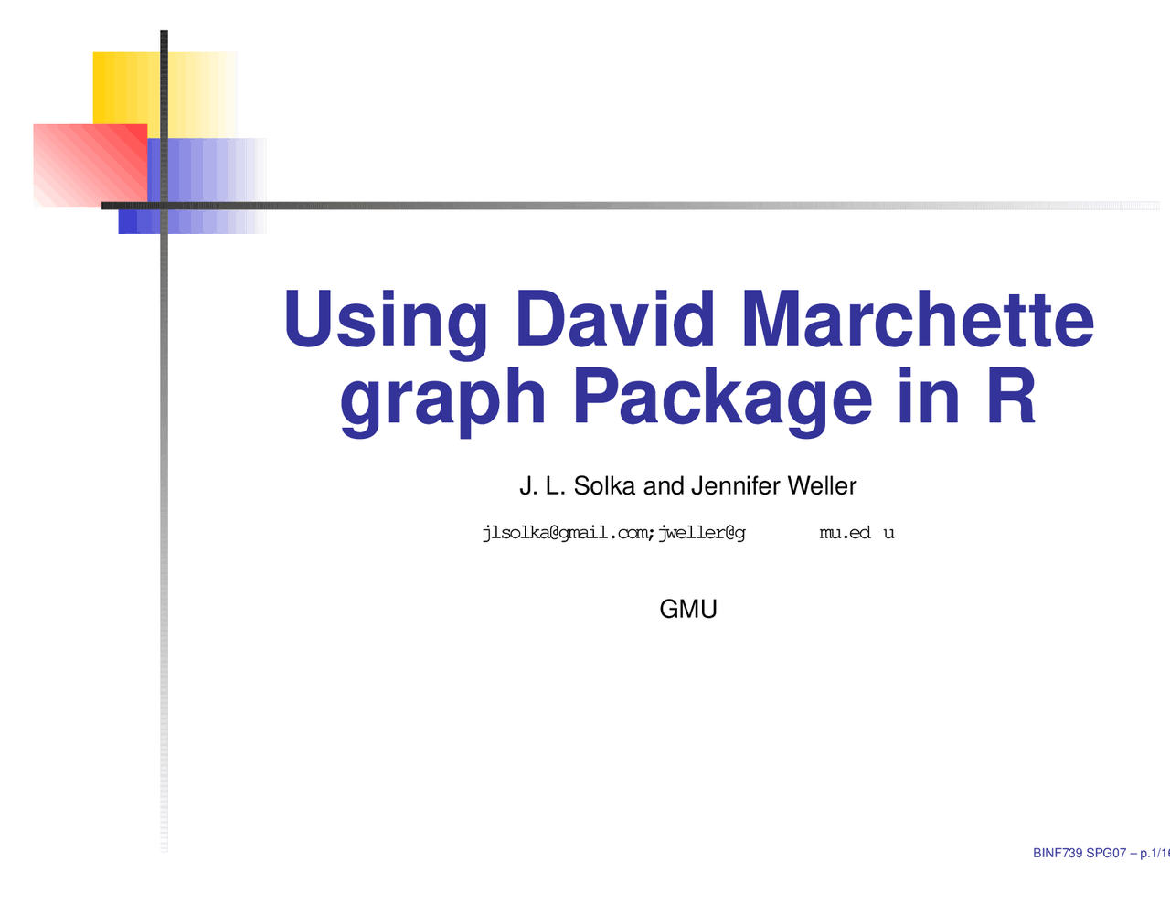 Introduction To Circulant Graph Midterm Exam Binf 739 Docsity