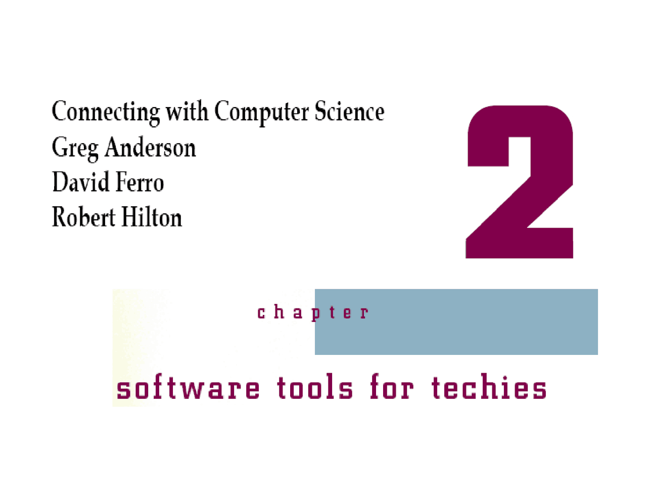 Software Tools For Techniques Lecture Slides Itec 110 Docsity
