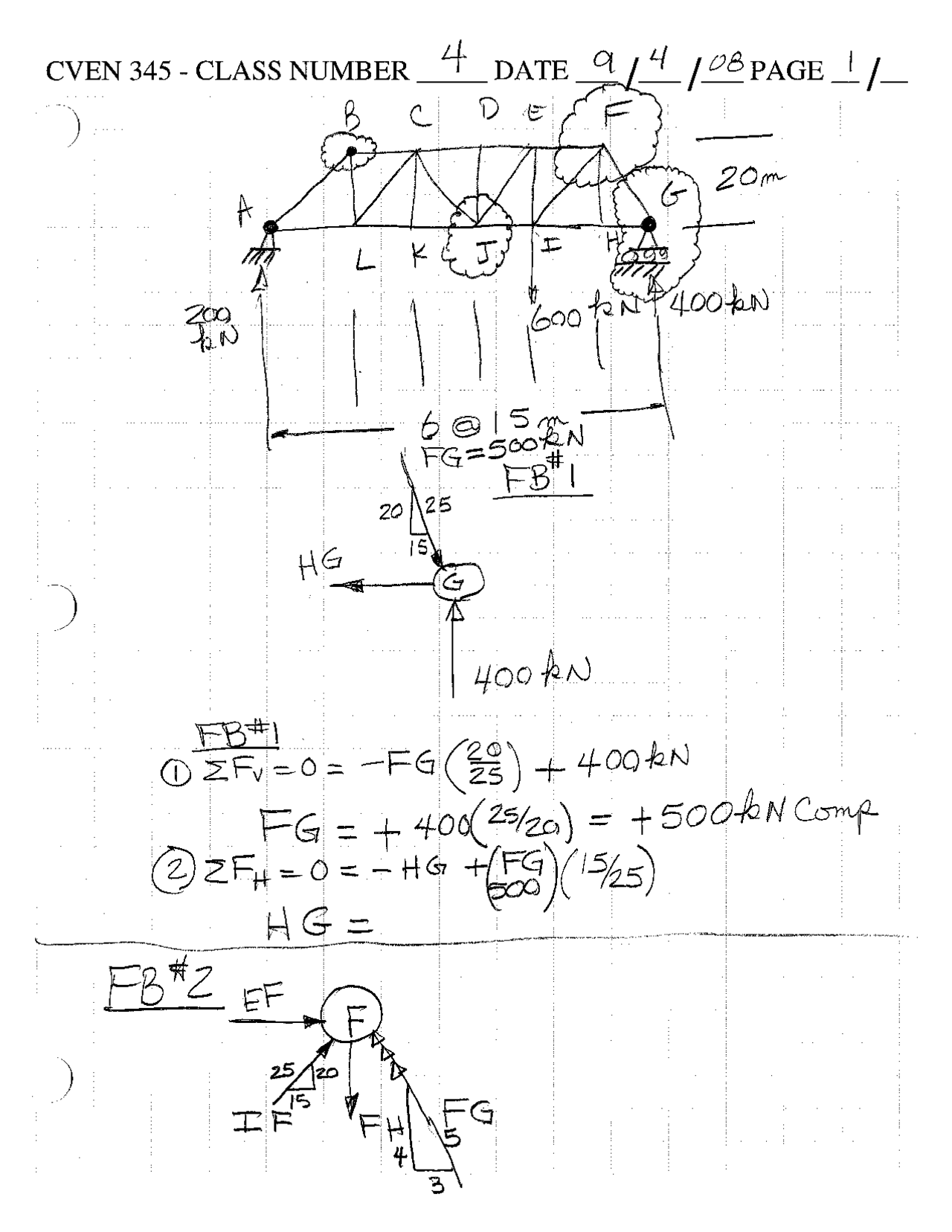 Assignment For Theory Of Structures Cven 345 Docsity