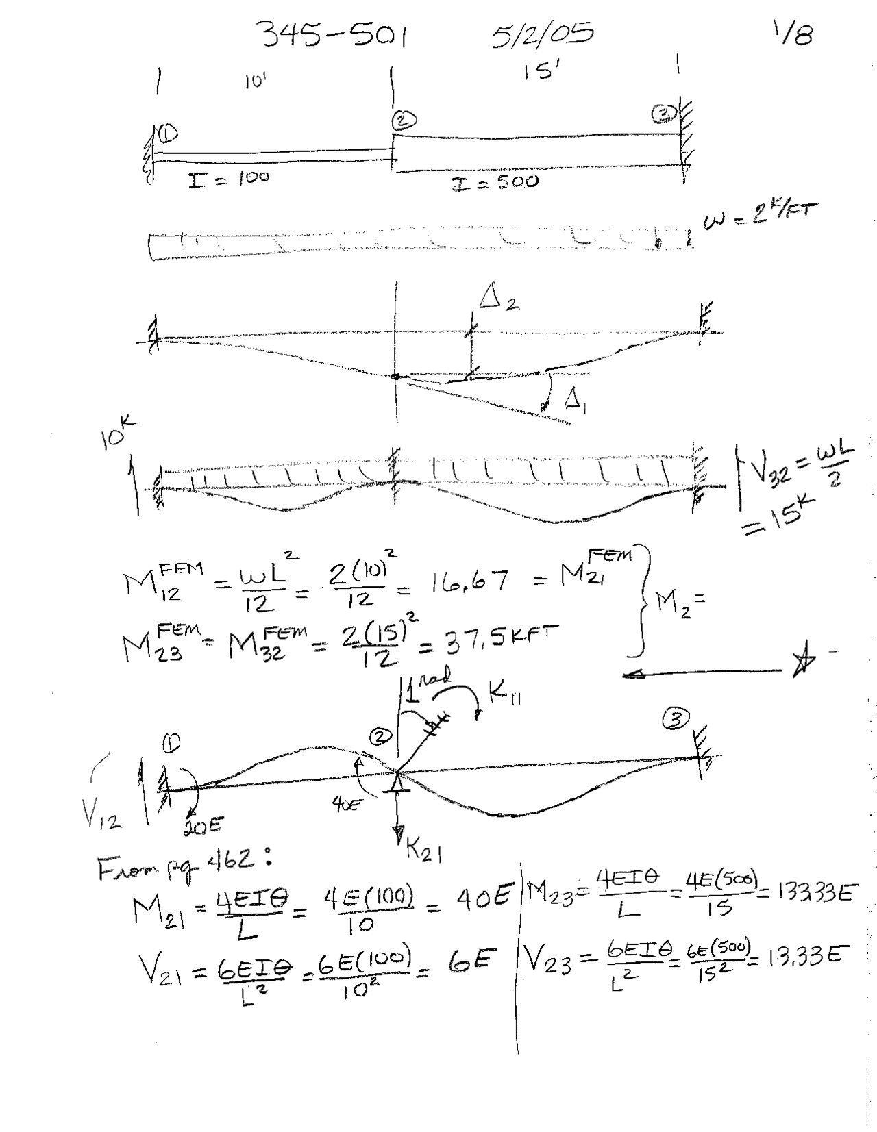 Notes For Civil Engineering Theory Of Structure Cven 345 Docsity