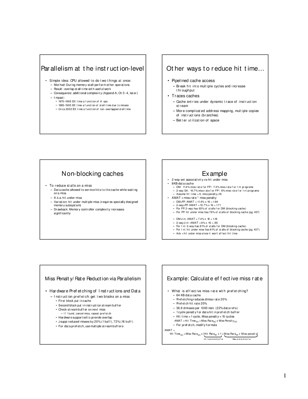 Parallelism At The Instruction Level Lecture Slides Cs 5504 Docsity