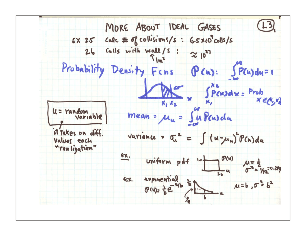 Handwritten Notes On Ideal Gases Atmospheric Thermodynamics Atmo