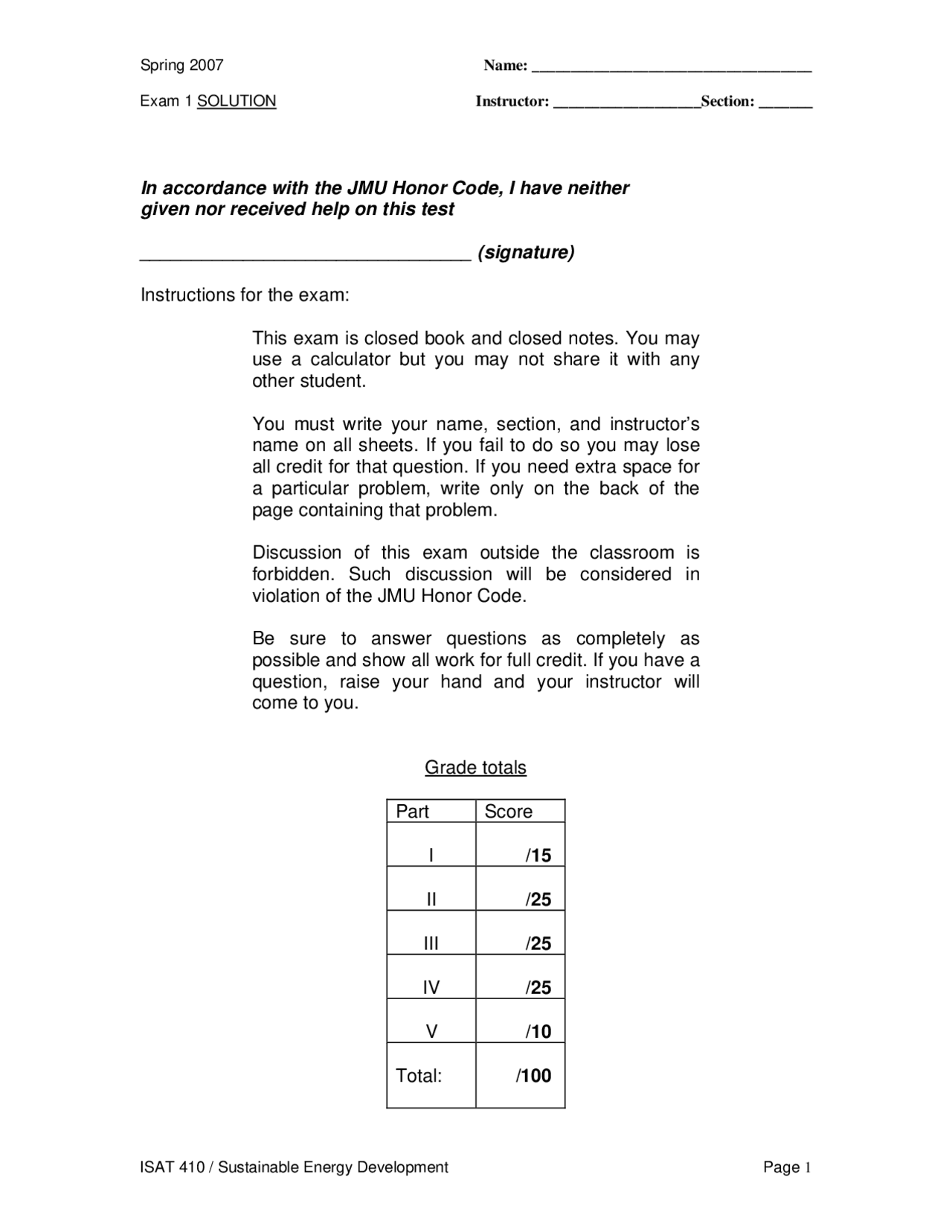 Questions On Control Sensors Exam 1 Isat 410 Docsity