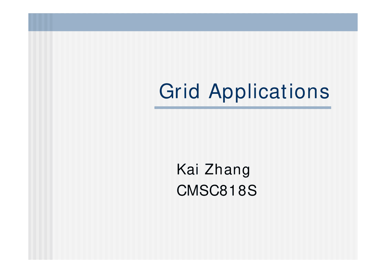 Collaborators For Earthquake Engineering Lecture Slides Cmsc 818 Docsity