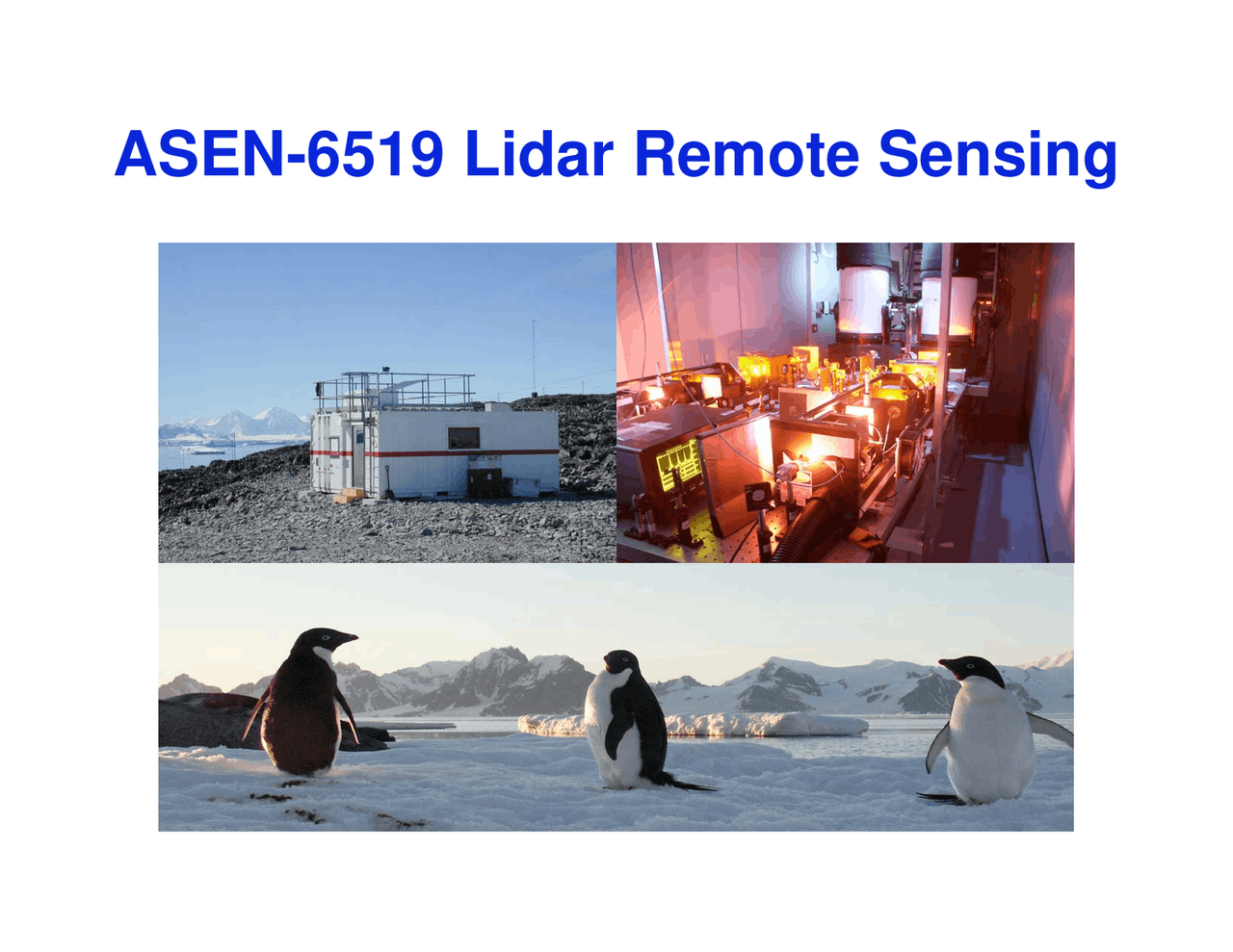 Lidar Remote Sensing Lecture Slides Asen 6519 Docsity