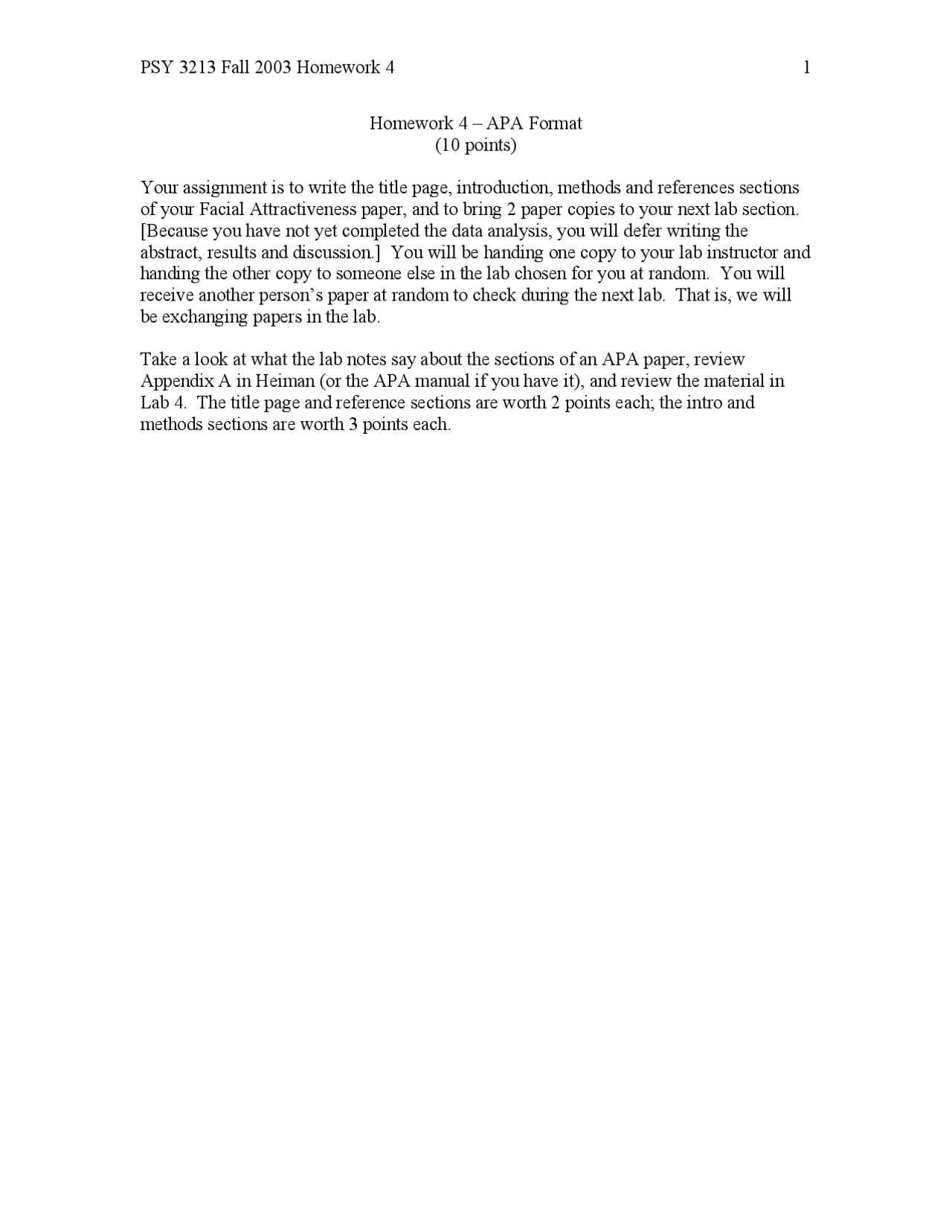 Introduction To Research Methods In Psychology Assignment 4 Psy