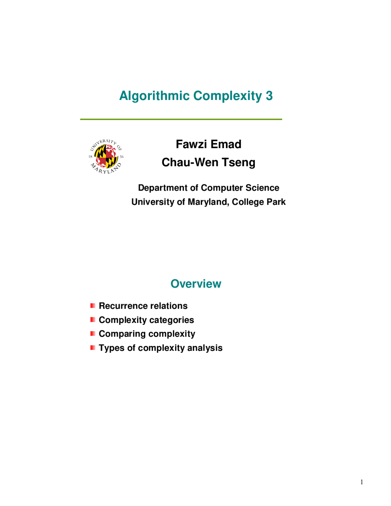 Algorithmic Complexity 3 Object Oriented Programming Ii Notes