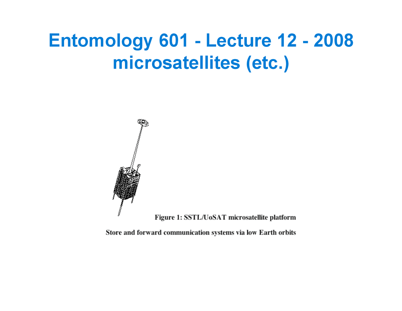 Entomology Microsatellites Principles Of Systematic Entomology
