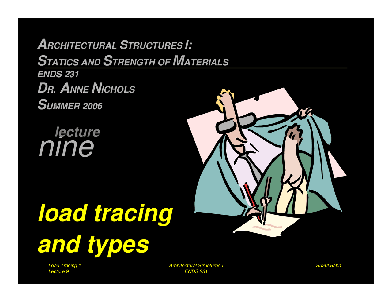 Lecture Slides On Load Tracing And Types Ends 231 Docsity