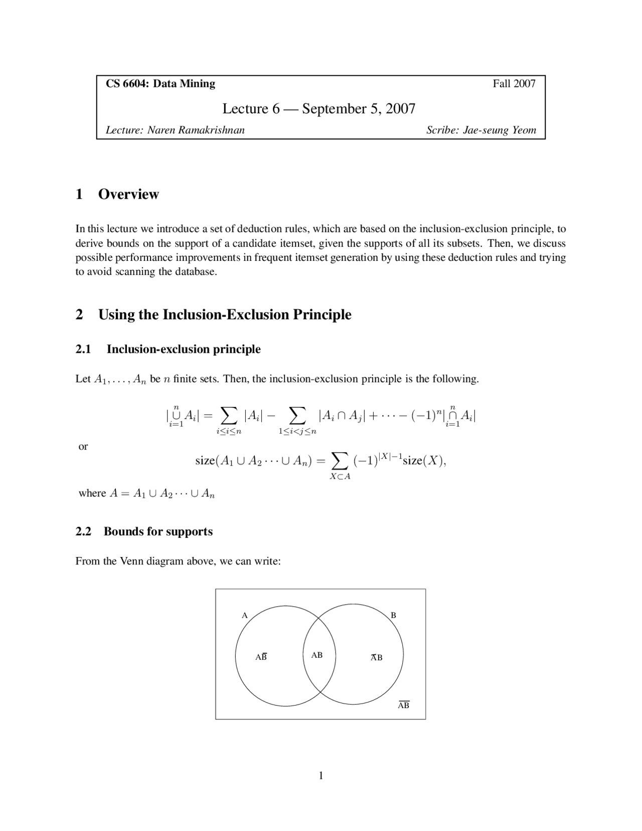 Lecture 6 For Data Mining Advance Team Speech Spatial Data