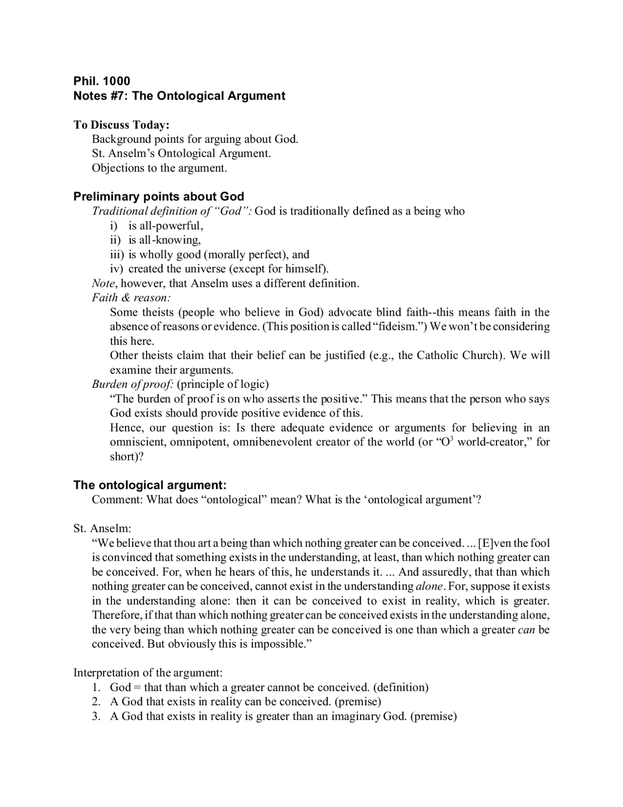 All Combined Notes For Introduction To Philosophy Phil 1000 Docsity