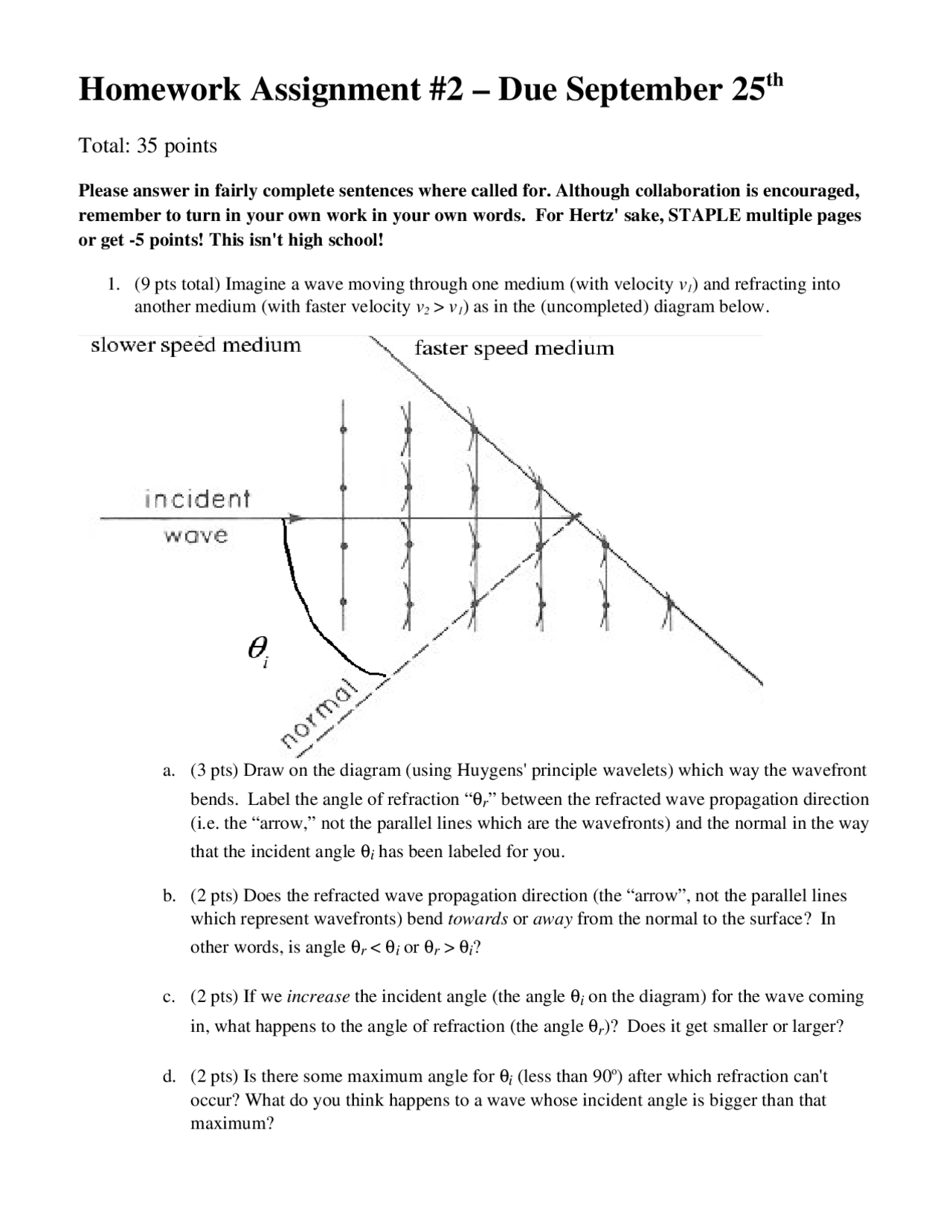 Assignment 2 Questions Physics Of Music Phys 102 Docsity